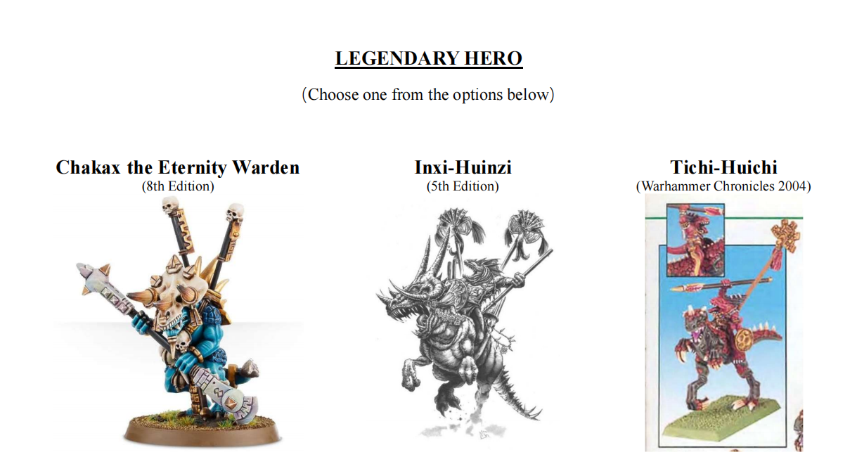 My idea about one more DLC to finalise LIZARDMEN ( Tetto'eko DLC ...