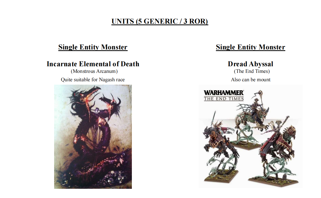 My idea about Neferata mini DLC and Nagash DLC to finalise Undead ...