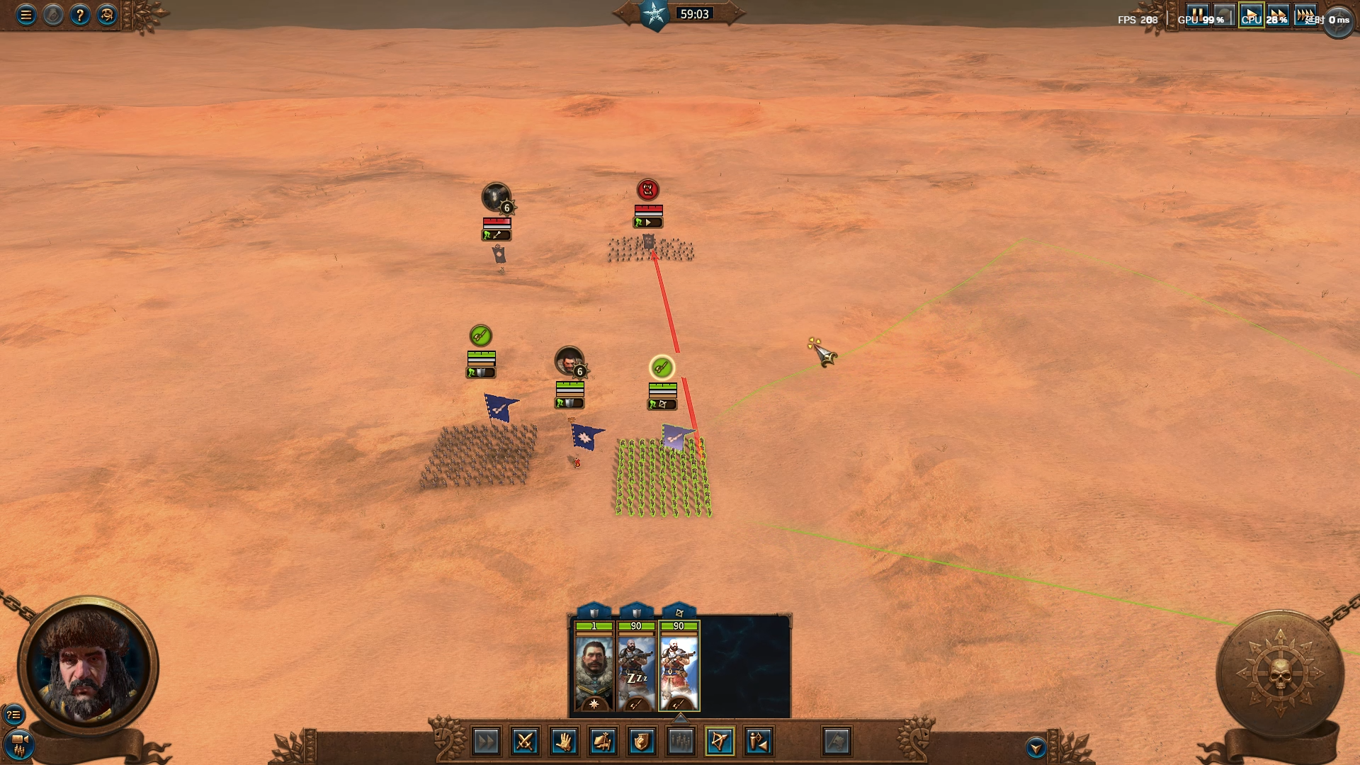 Ranged unit rotating formation problem - Total War: WARHAMMER