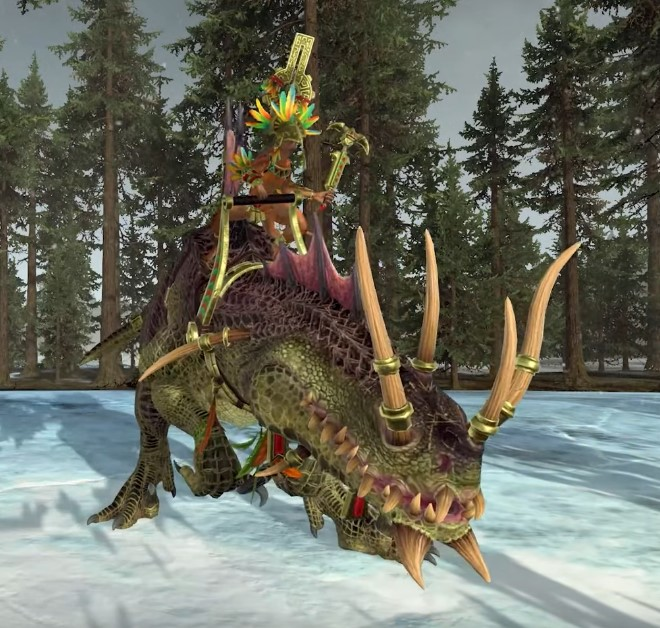 Lizardmen Oracle - Total War: Warhammer