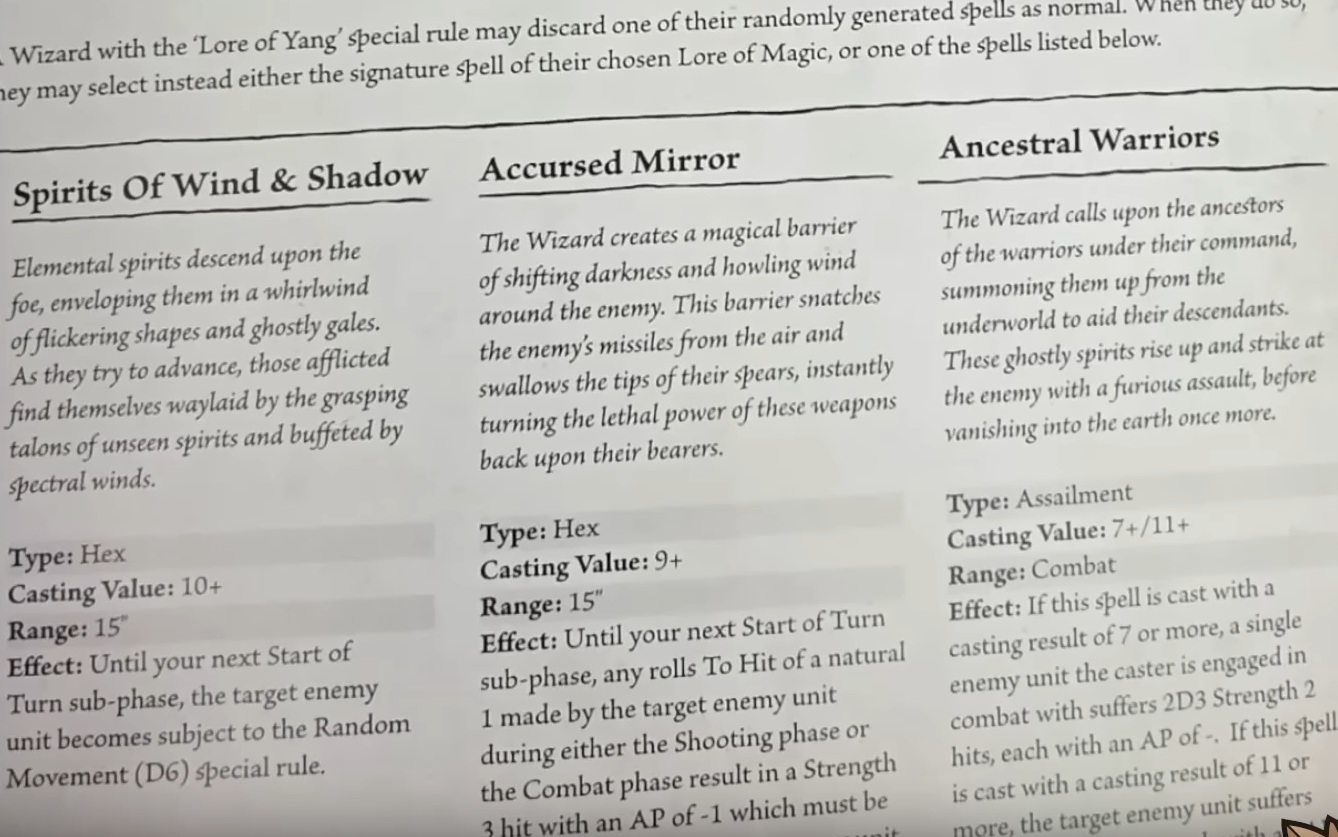 Miao Ying's TT stats, level 4 wizard in her human form - Total War ...