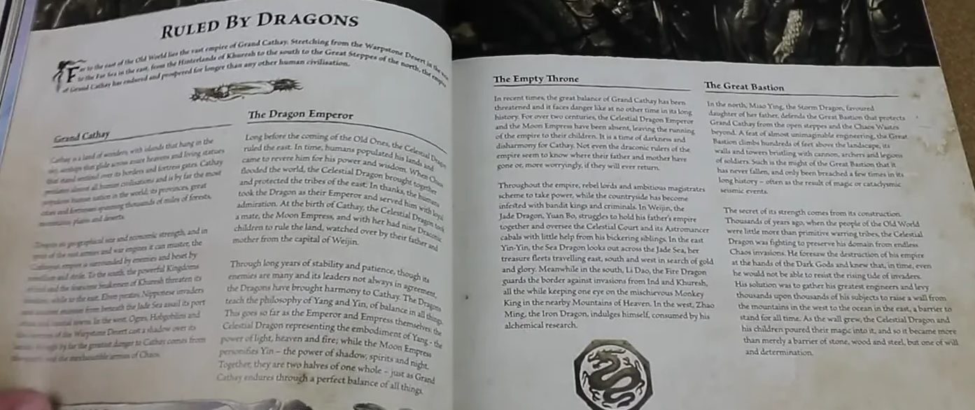 The History of the OW (New rule book) - Total War: Warhammer