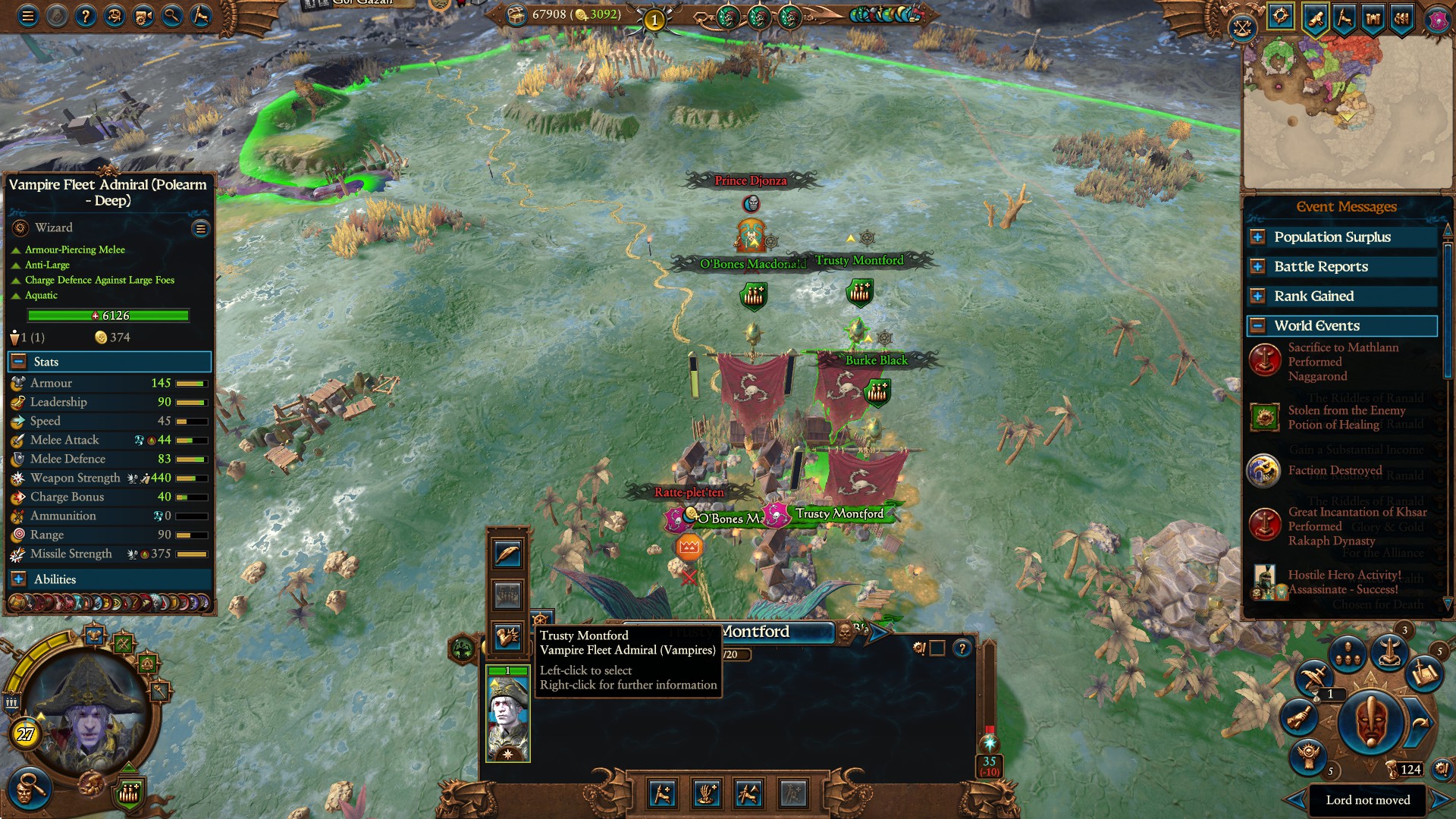 [KNOWN] Vampire Coast & Vampire Counts - Total War: Warhammer