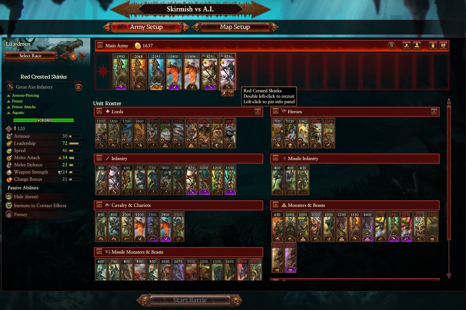 Some Units and Their ROR - Total War: WARHAMMER