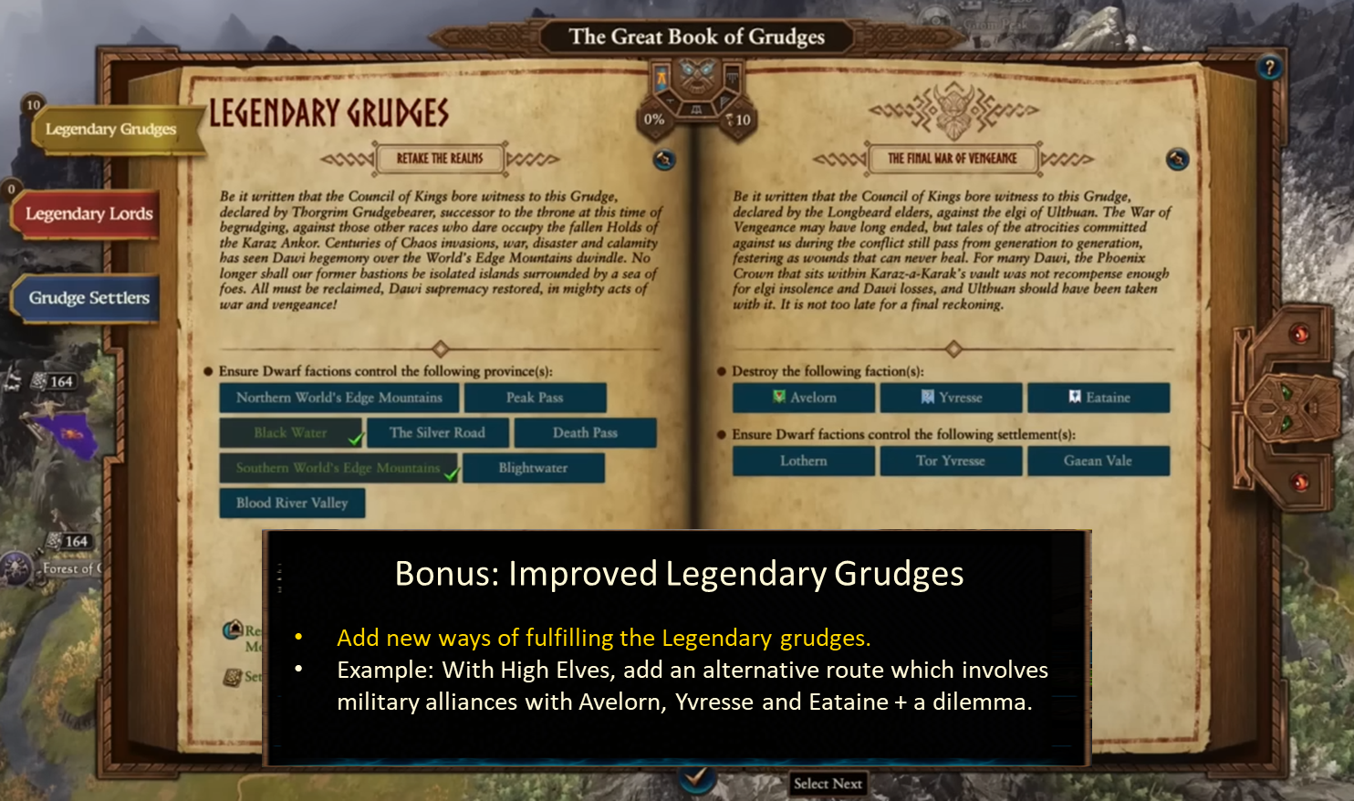 [Suggestion] "Grumpy meter", a way to improve the Age of Reckoning ...