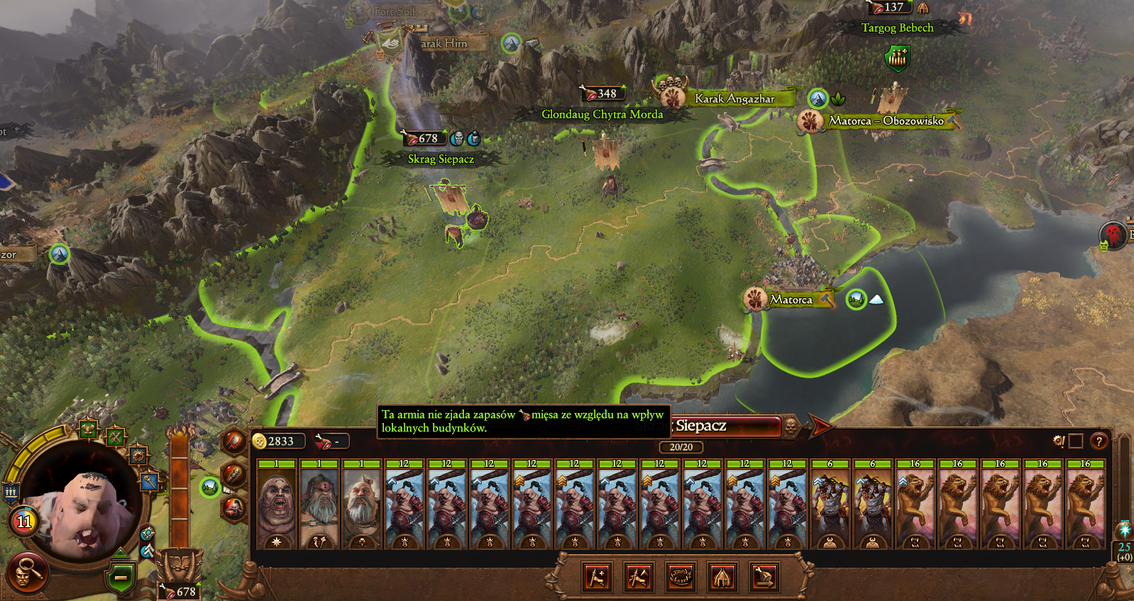 Ogre kingdoms - A level 3 salt mine bug - Total War: WARHAMMER