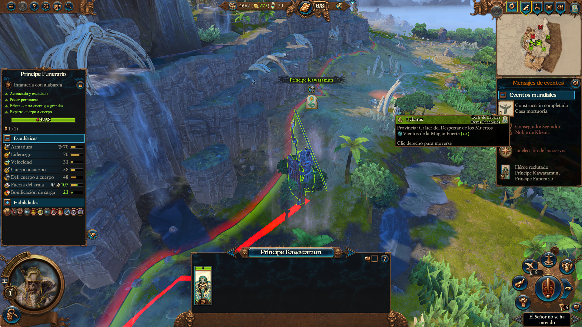 Tomb Princes have extra halberd on their back - Total War: WARHAMMER