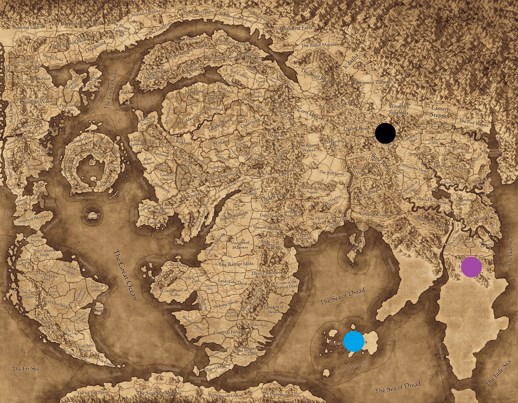 The ToT start positions I expect - Total War: Warhammer