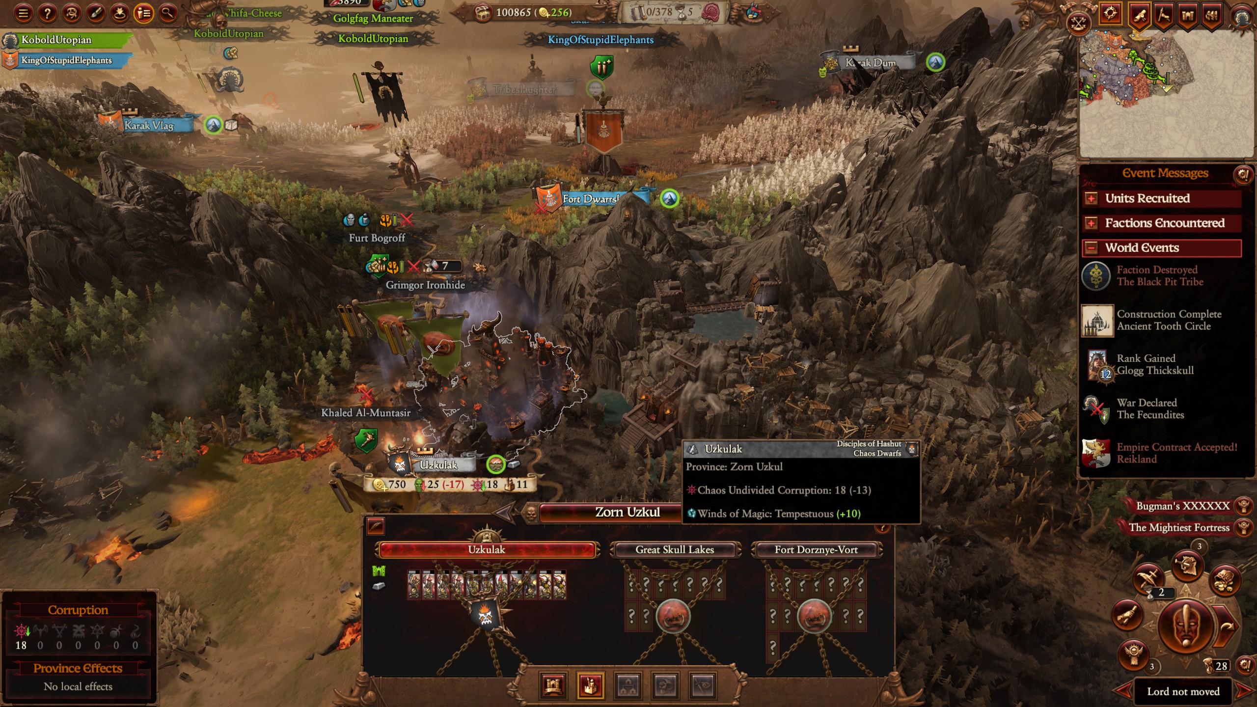 AI refuses to assault badly damaged walled garrisons - Total War: Warhammer