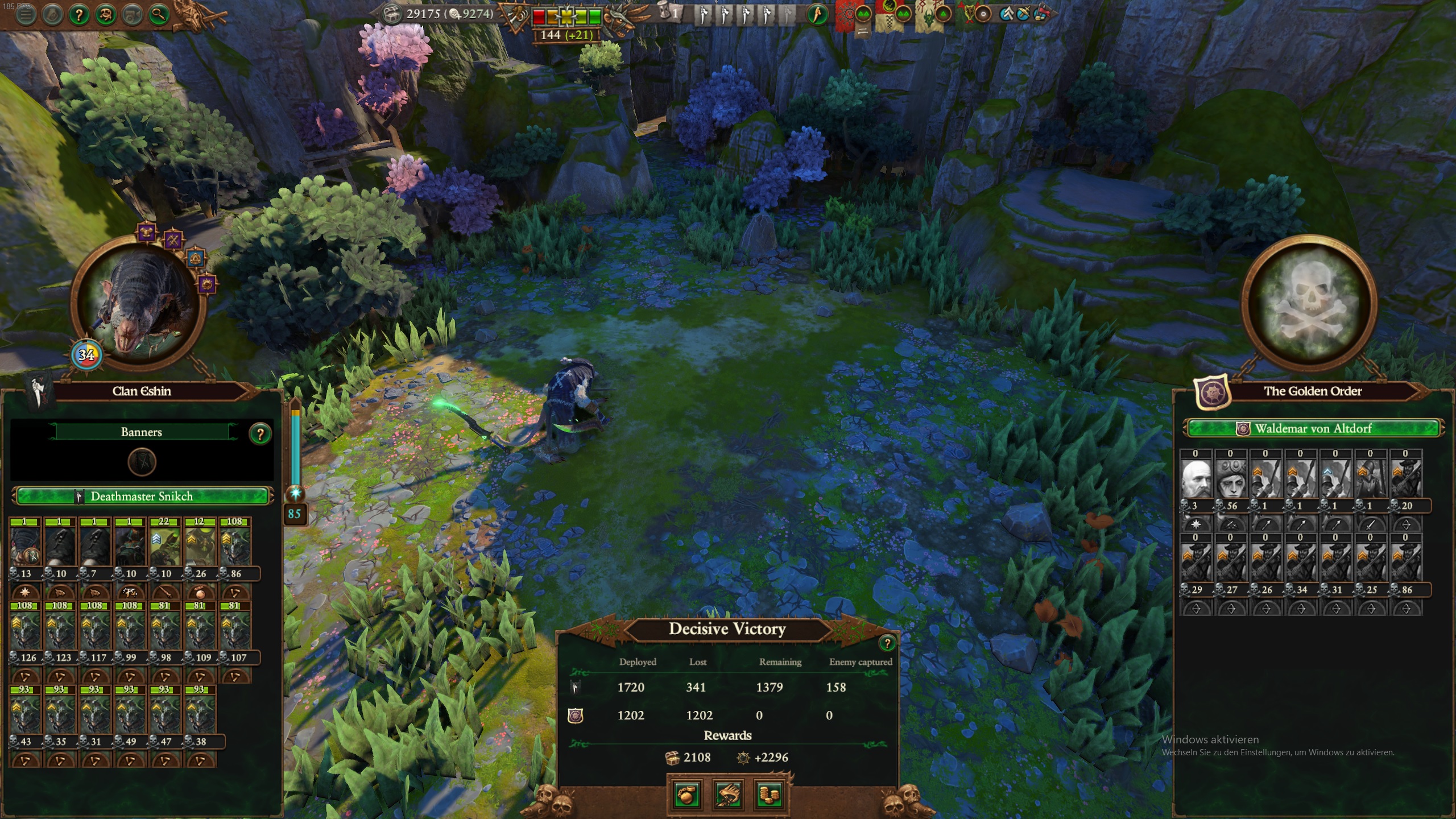 Clan Eshin food after battle bug - Total War: WARHAMMER