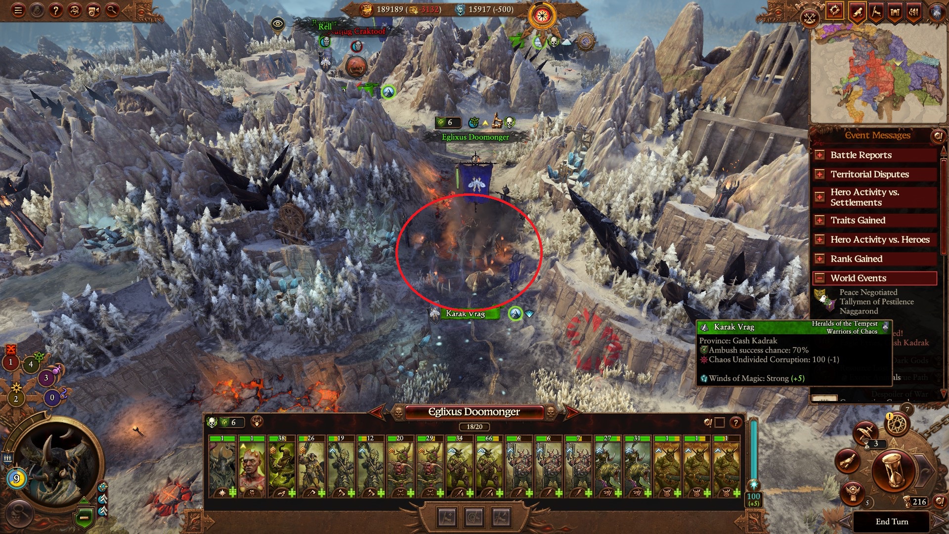 Ogre settlement 'Karak Vrag' with dwarf settlement battle map - Total ...