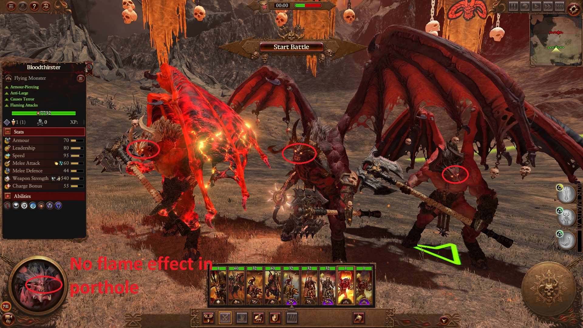 UPDATE 6.0.0 Exalted Bloodthirster's eyes flame effect disappears in ...