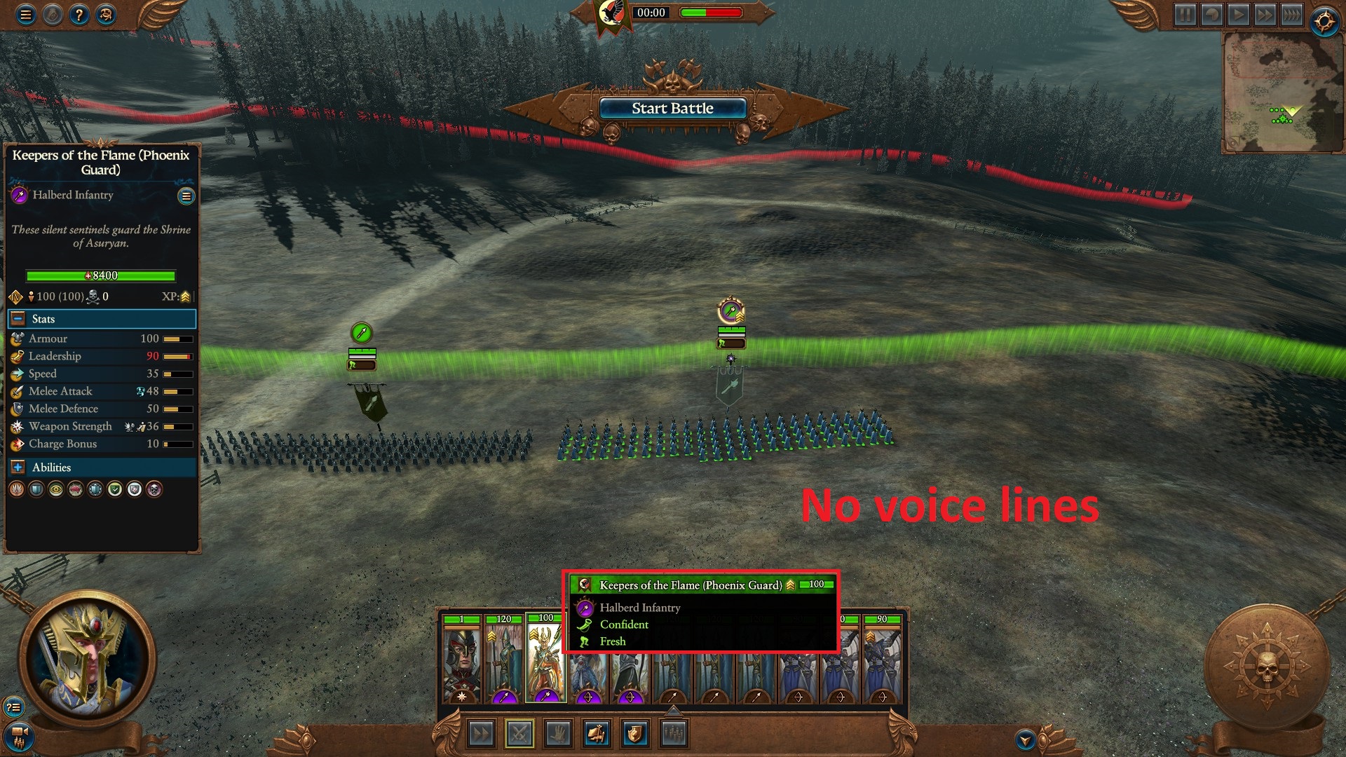 Keepers of the Flame (Phoenix Guard) have no voice lines - Total War ...