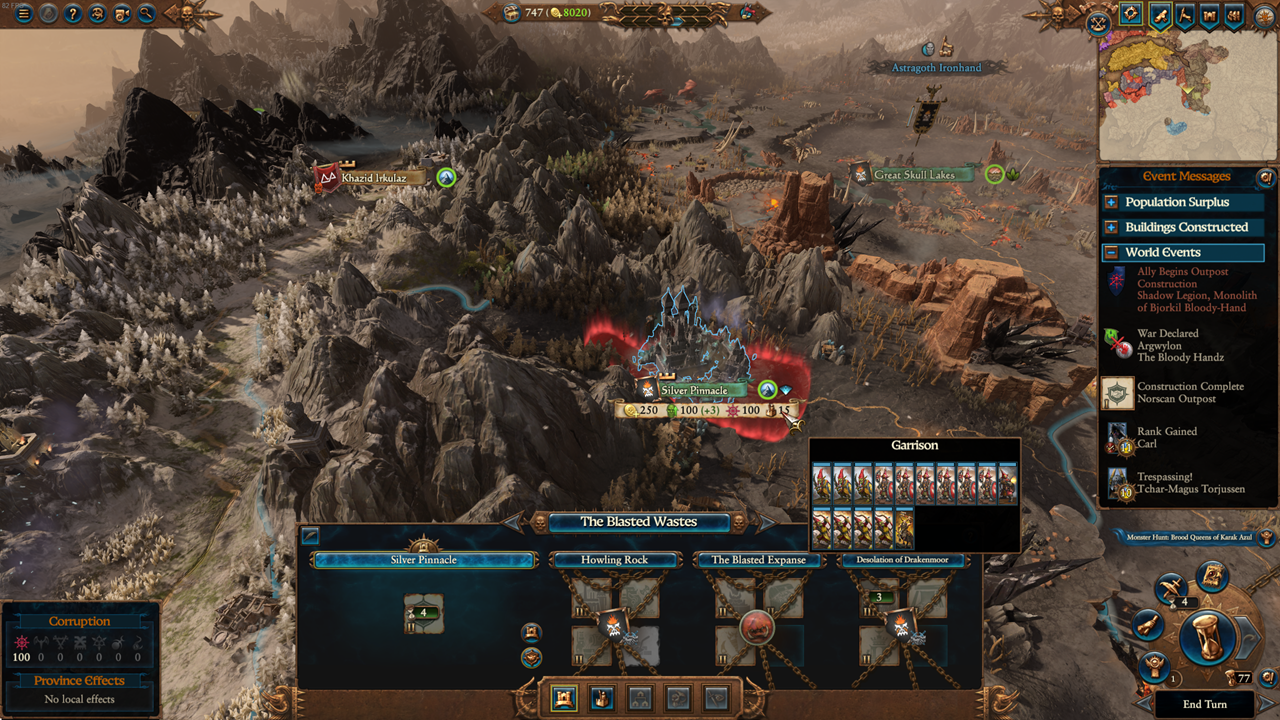 Norscan outpost provides no garrison for Silver Pinnacle - Total War ...