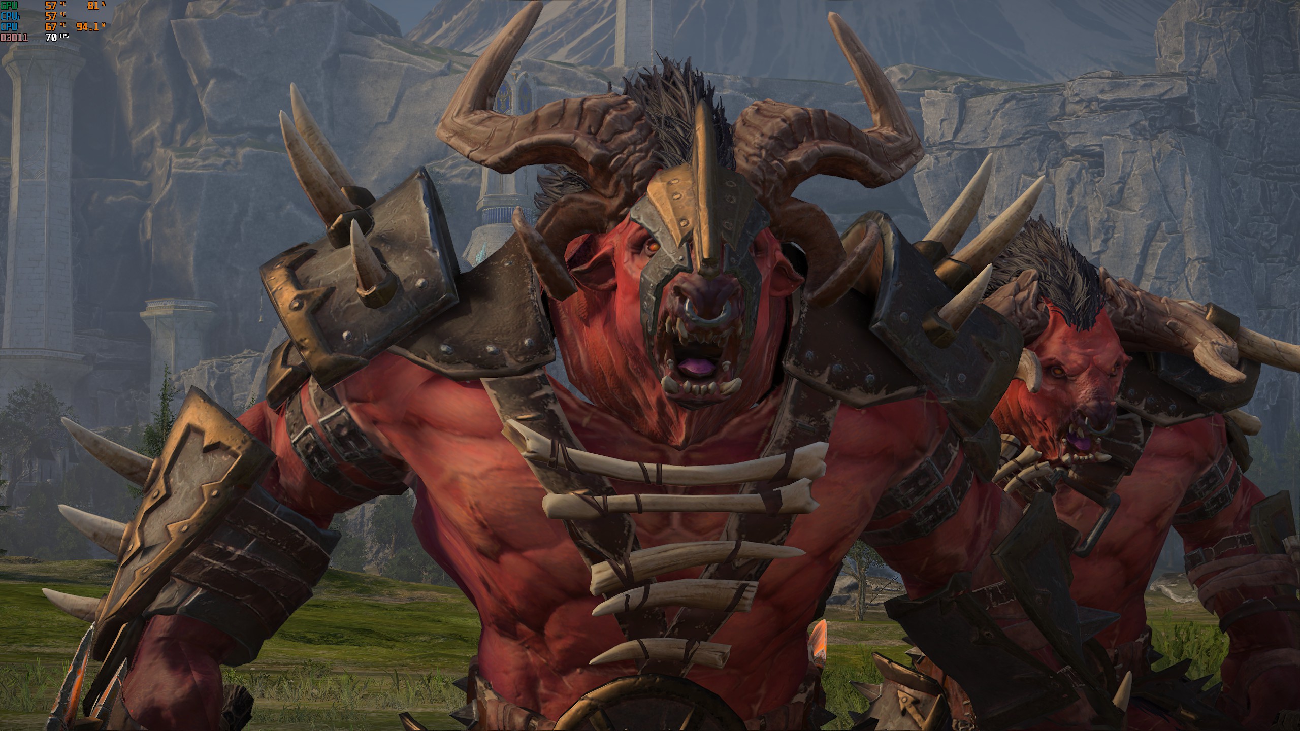minotaur of khorne neck glitch - Total War: WARHAMMER