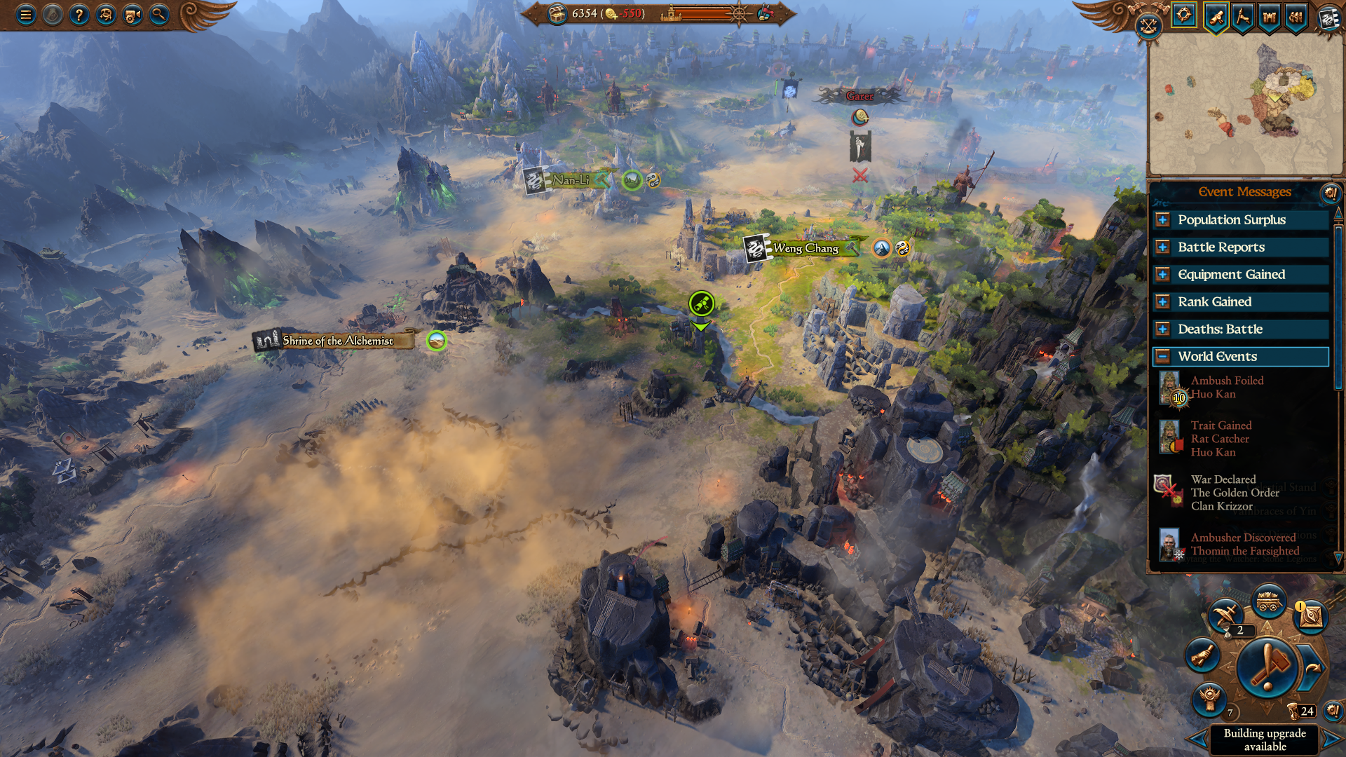quest marker reveals hidden enemy armies - Total War: WARHAMMER