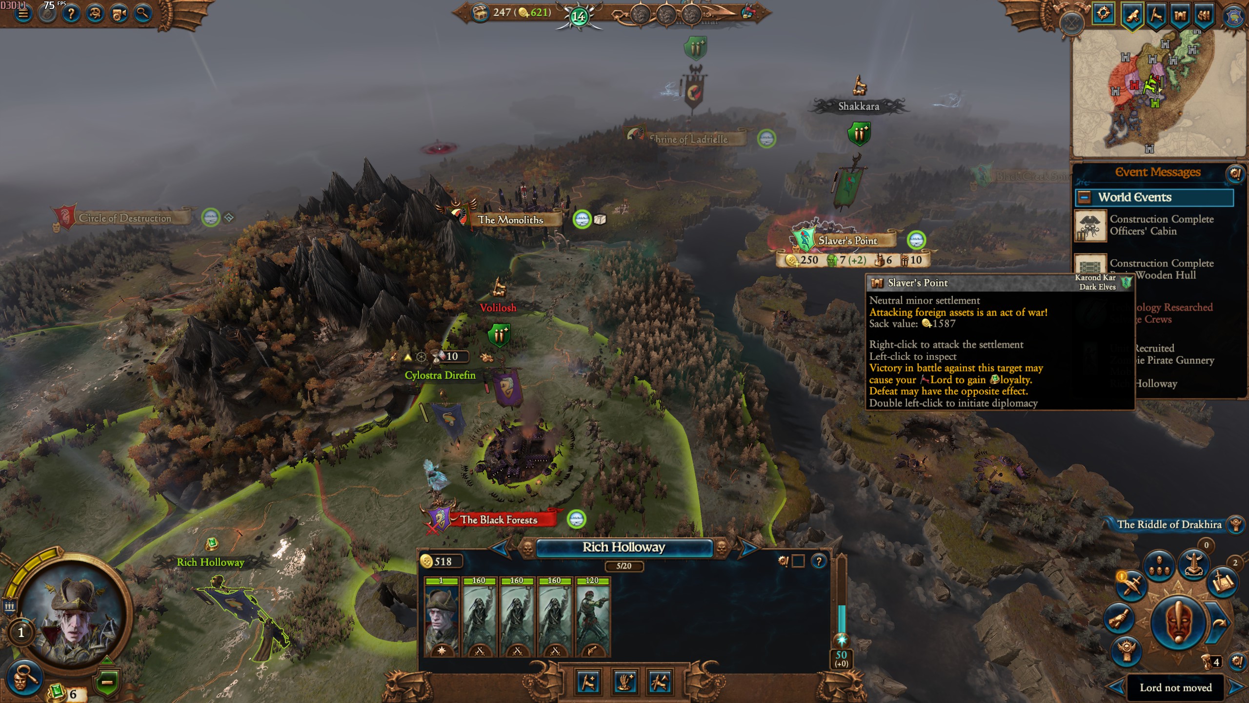 SIgnificant FPS drop when hovering with Cursor over Sieged Settlement ...