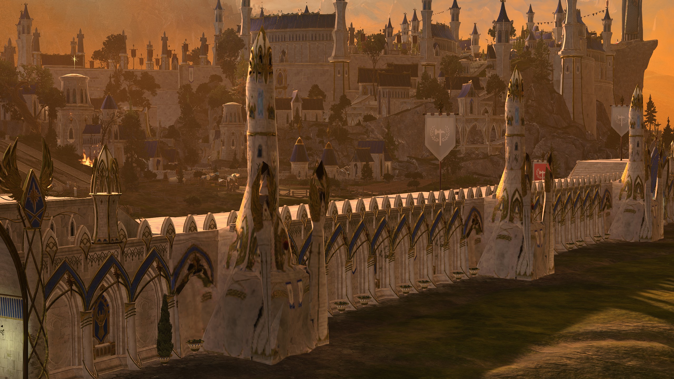 Low LOD on Towers in all High Elf siege maps - Total War: WARHAMMER