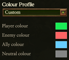 Floating names for heroes on campaign map don't adhere to custom color ...