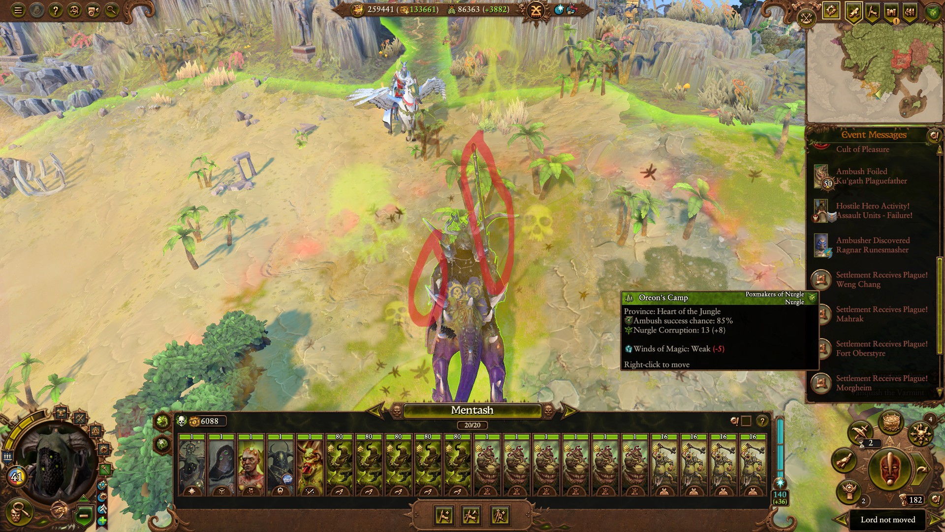 Chaos Sorcerer Lord of Nurgle weapon glich once selected when mounted ...