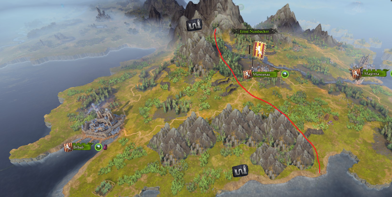 Change of world - Total War: Warhammer