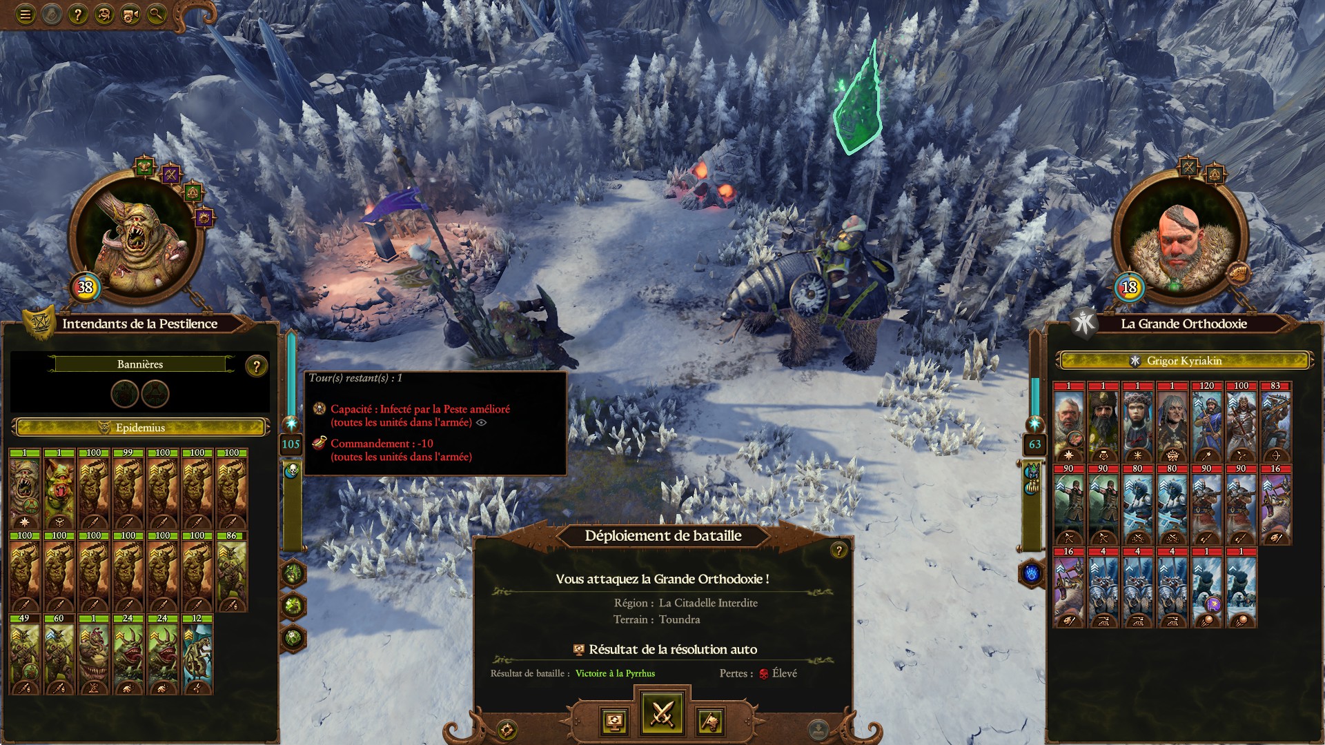 Epidemius faction mechanic damages own troops - Total War: WARHAMMER