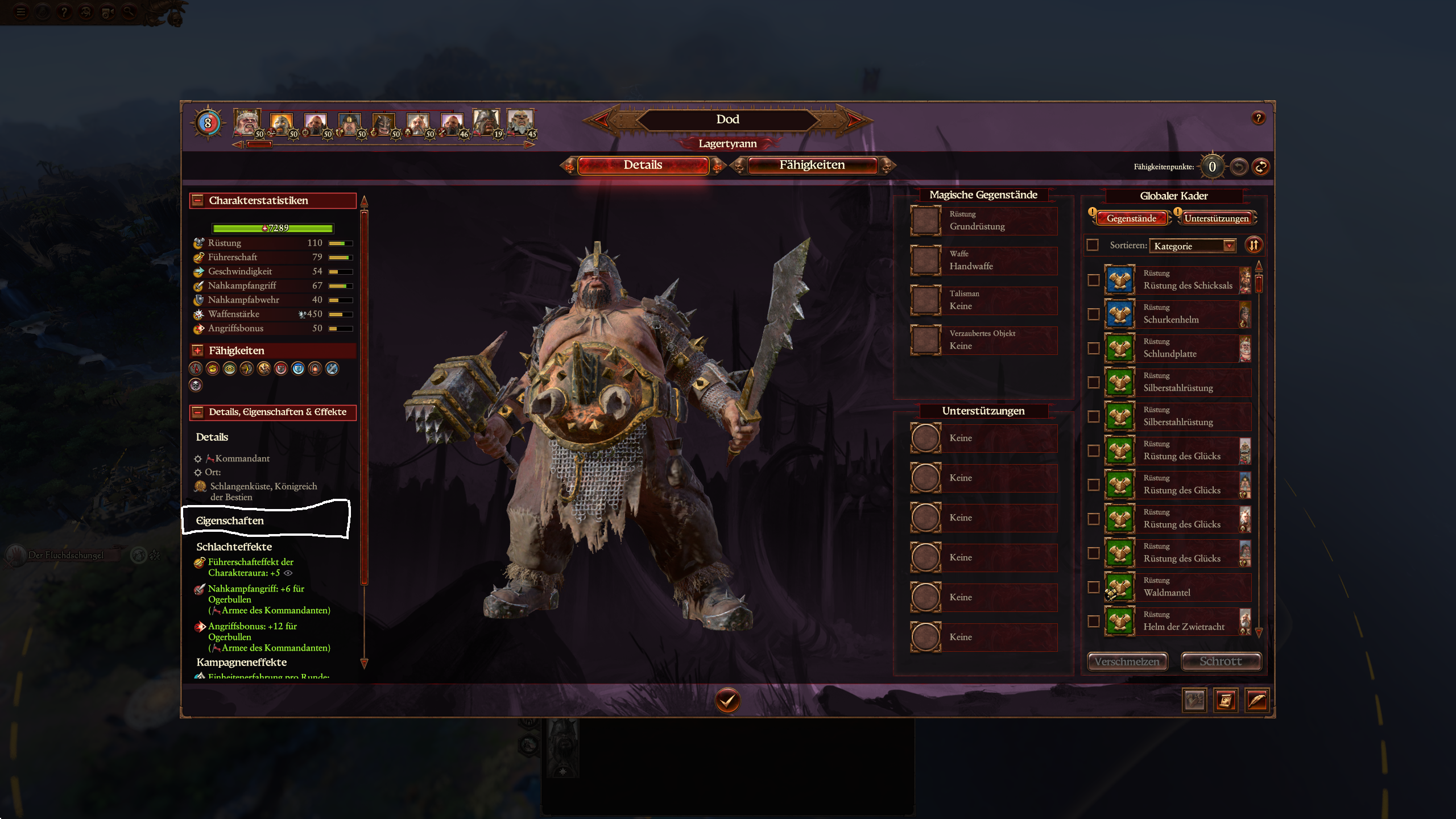 ogre camp trait bug/missing - Total War: WARHAMMER