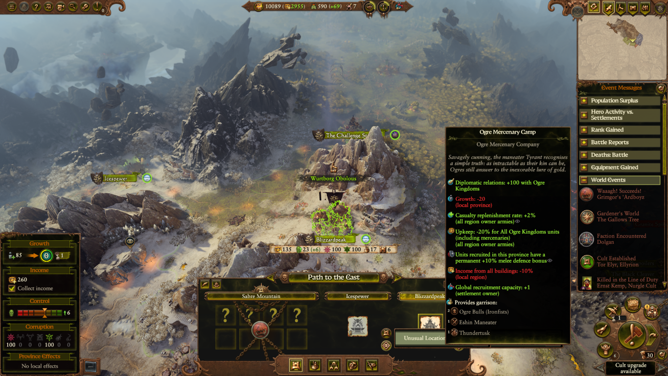 Unusual location unit recruitment bonuses don't work for Nurgle - Total ...