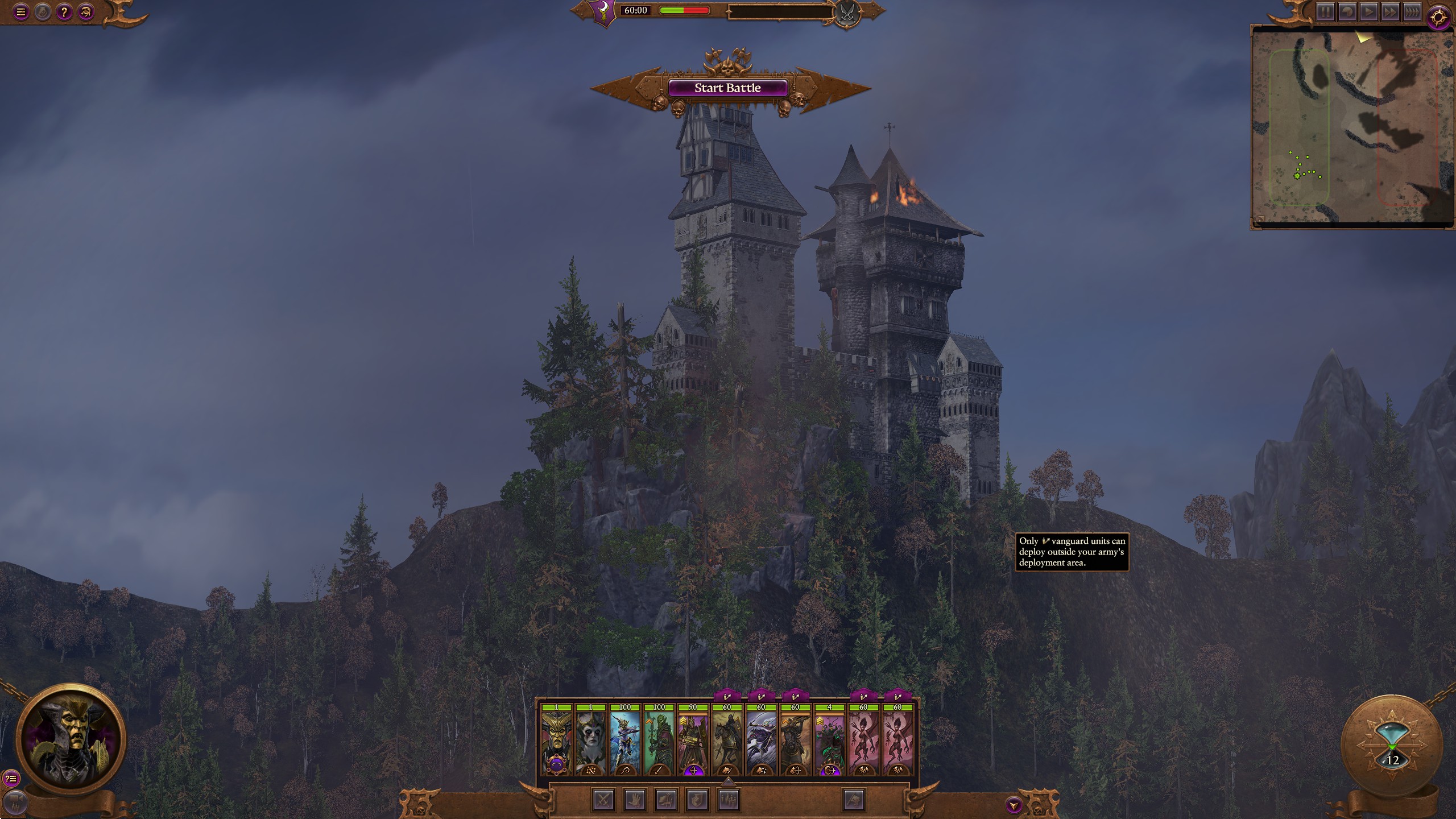 Devastation of Ostermark Map has trees clipping through buildings ...