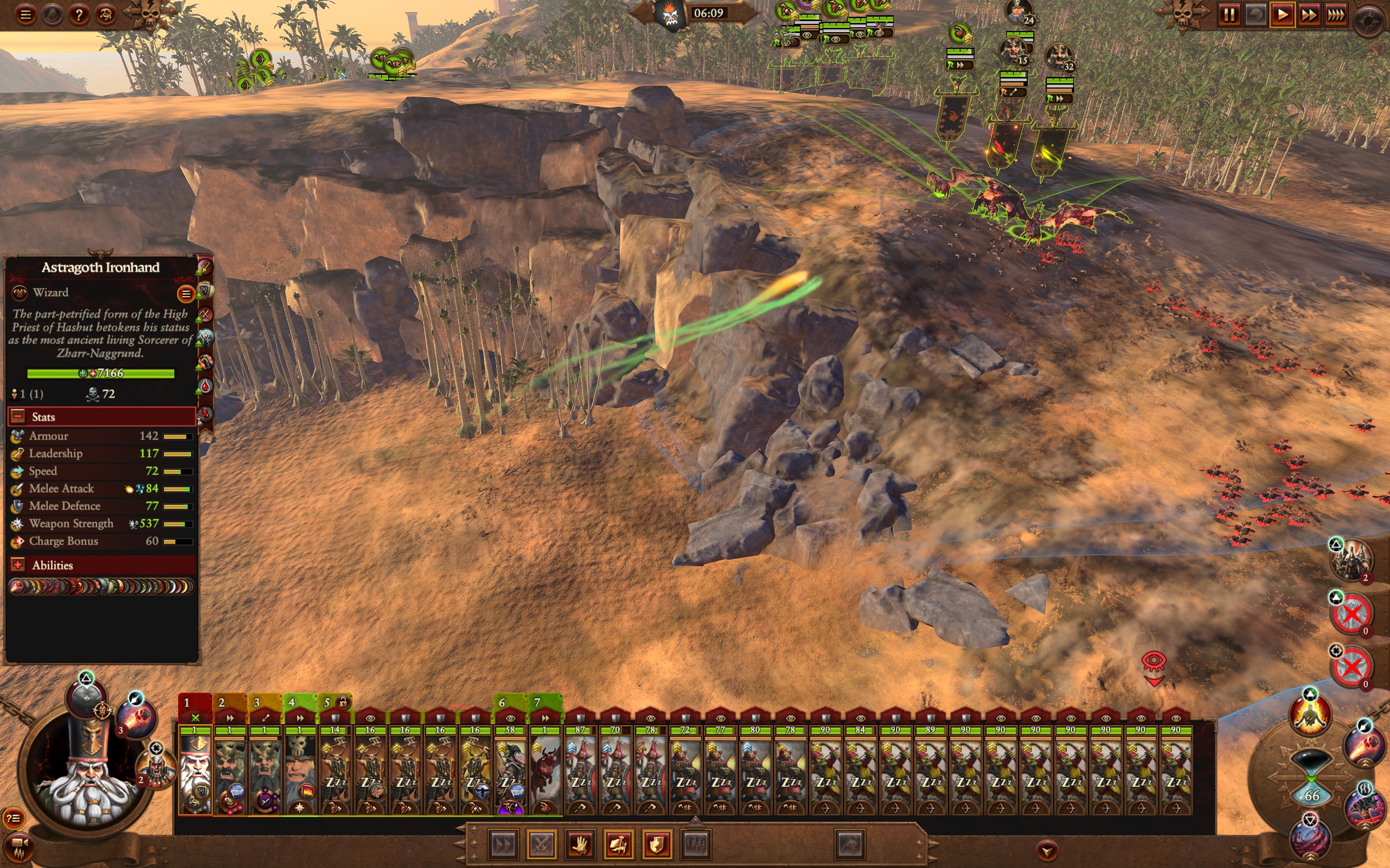 Battle Freeze (untriggered) - Total War: Warhammer