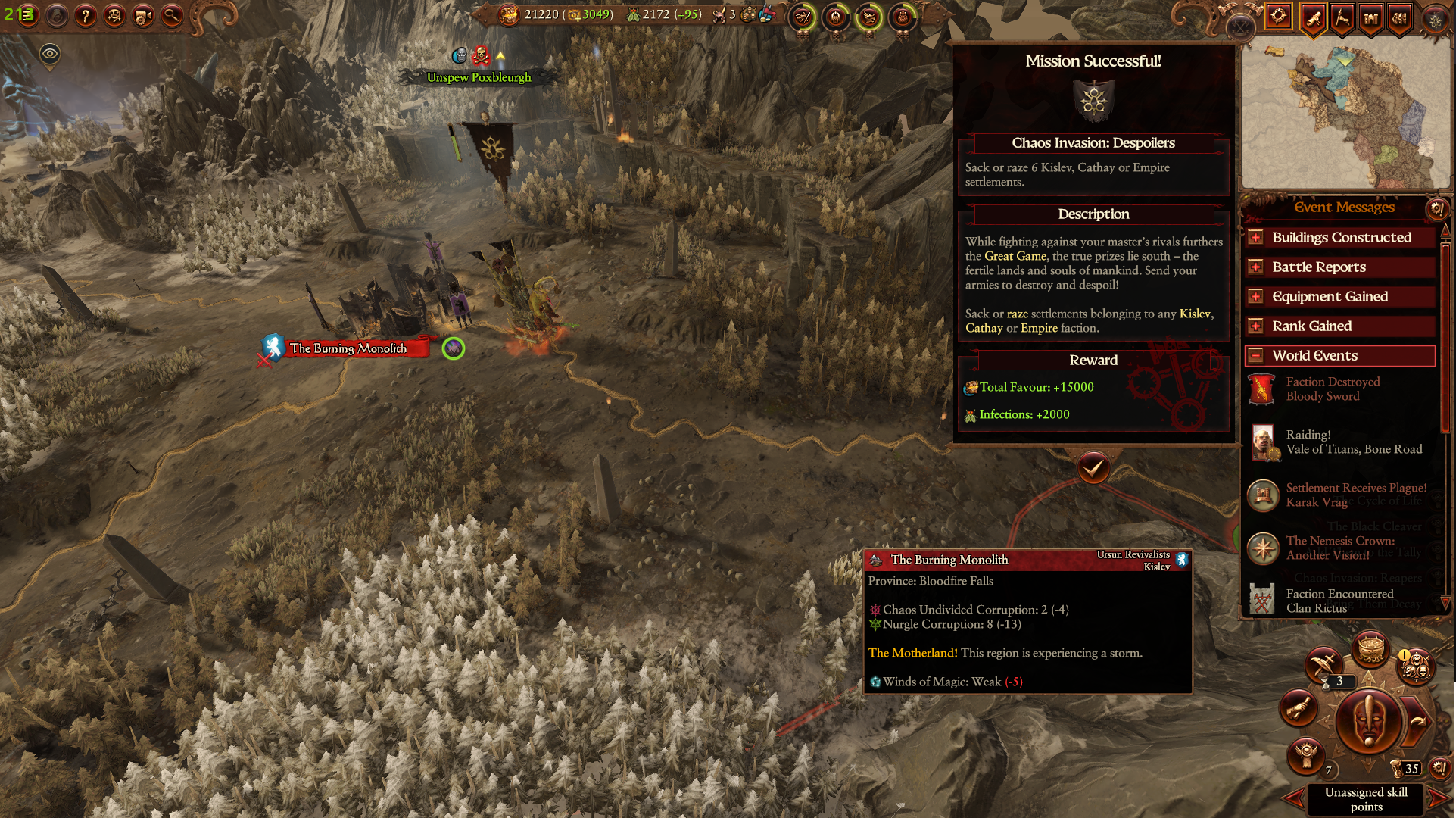 Maggot Host gets "Chaos invasion: despoilers" after 1 sacked city ...