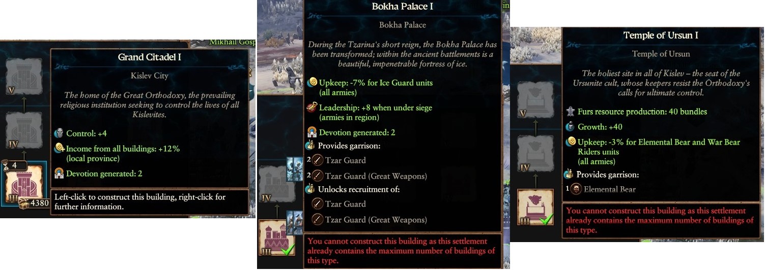 [KNOWN] Temple of Ursun not giving Devotion - Total War: Warhammer