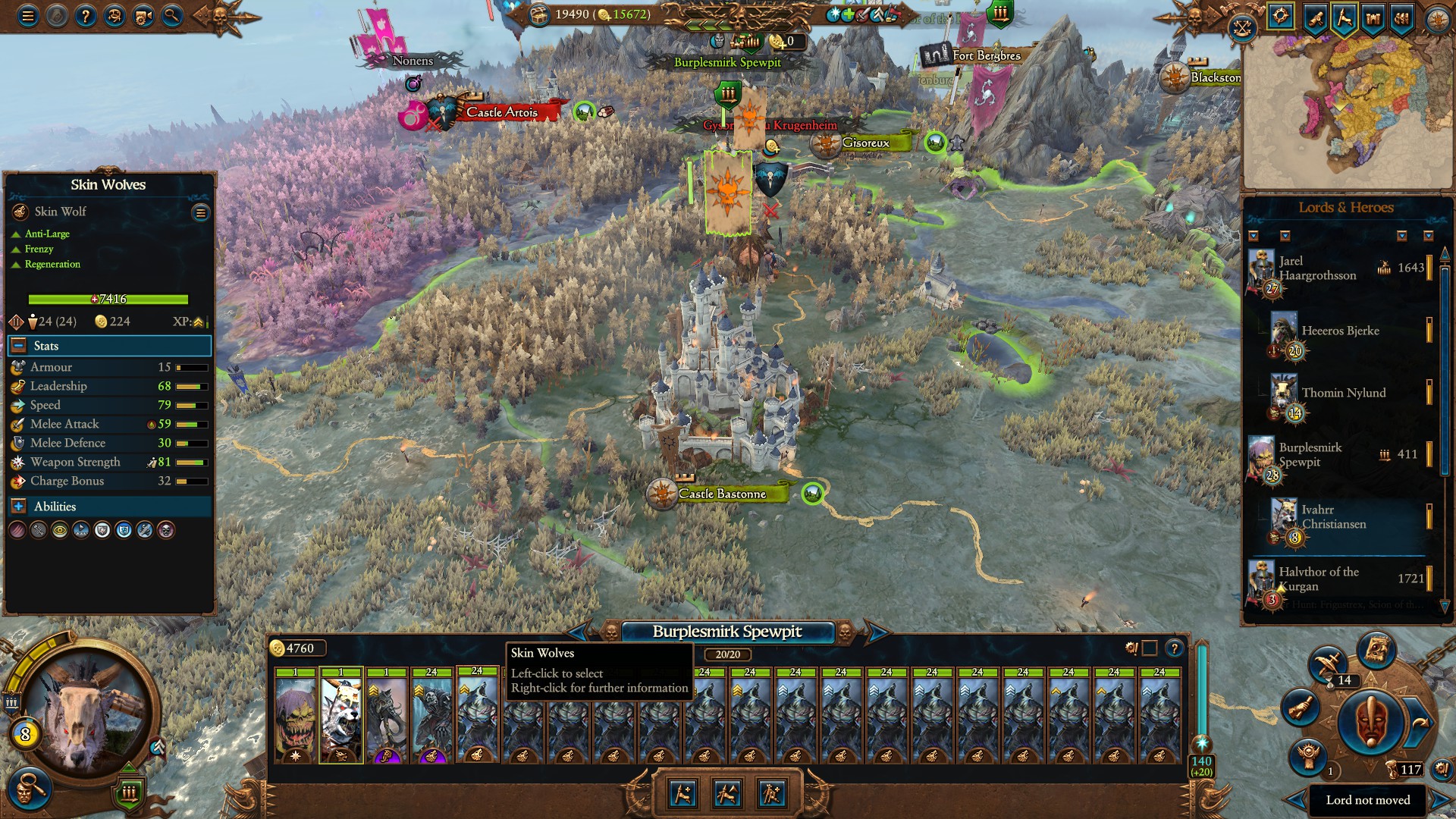 Norsca ancillary Graeling Werekin(Common) doesnt work - Total War ...