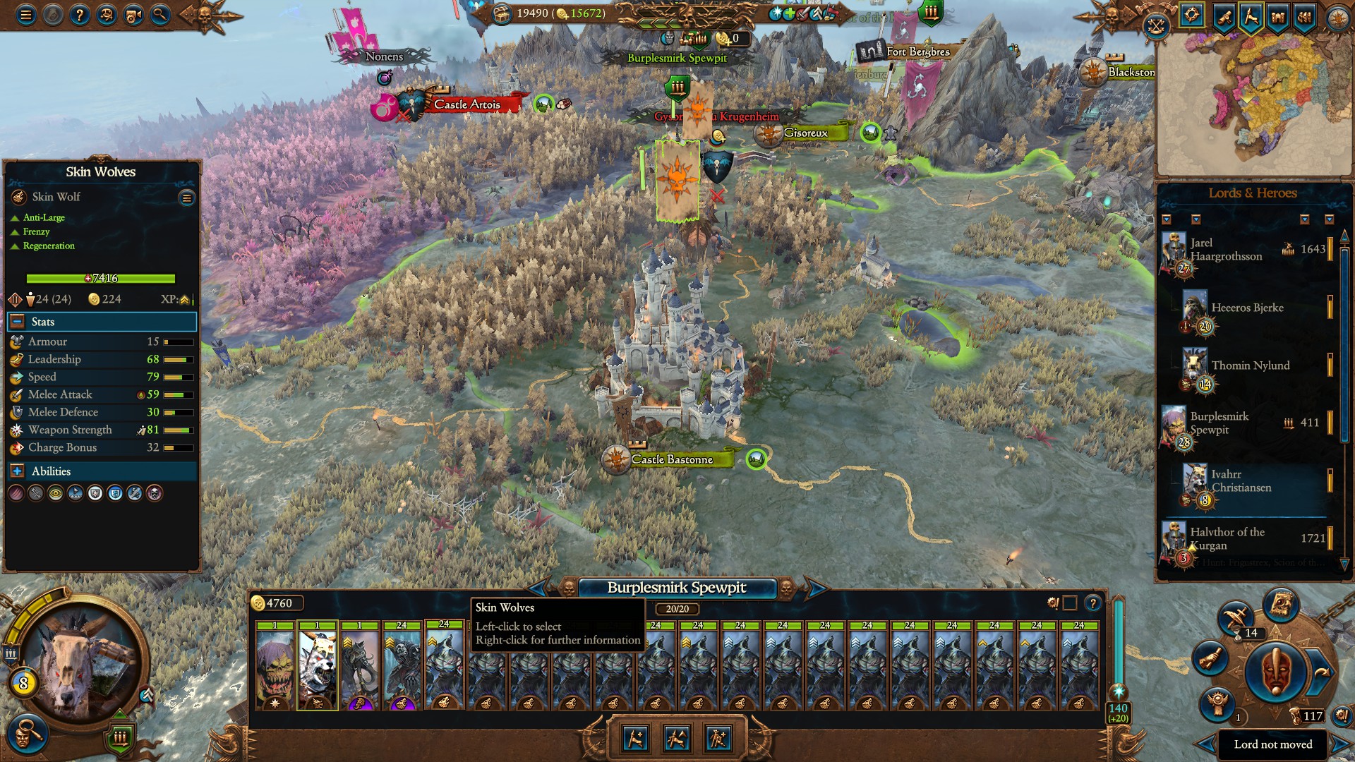 Norsca ancillary Graeling Werekin(Common) doesnt work - Total War ...