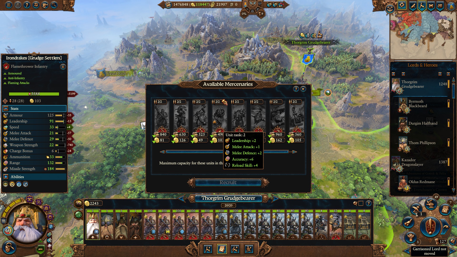 Grudge Settler Iron Drakes gets recruit rank via tech - Total War ...