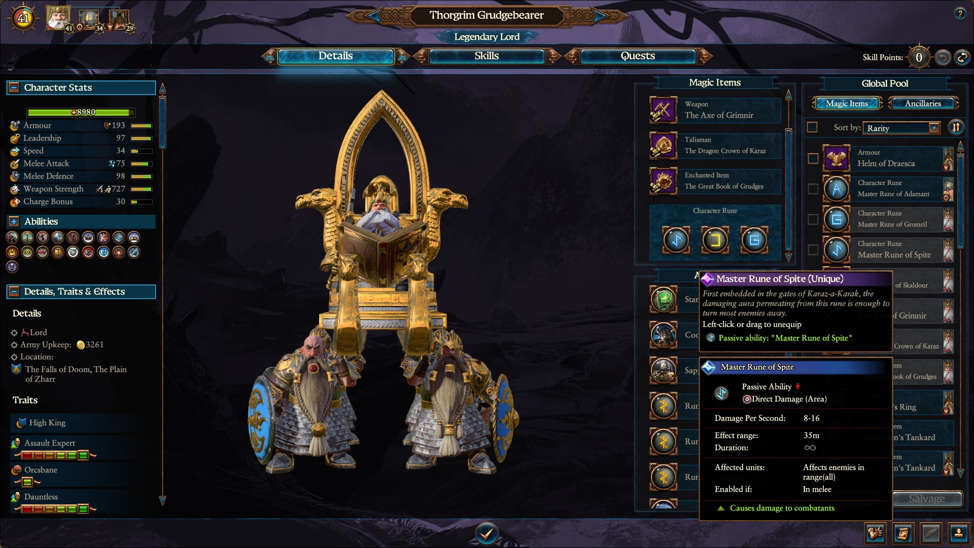 Master Rune of Spite and Ancestral Rune needs small tweaks - Total War ...