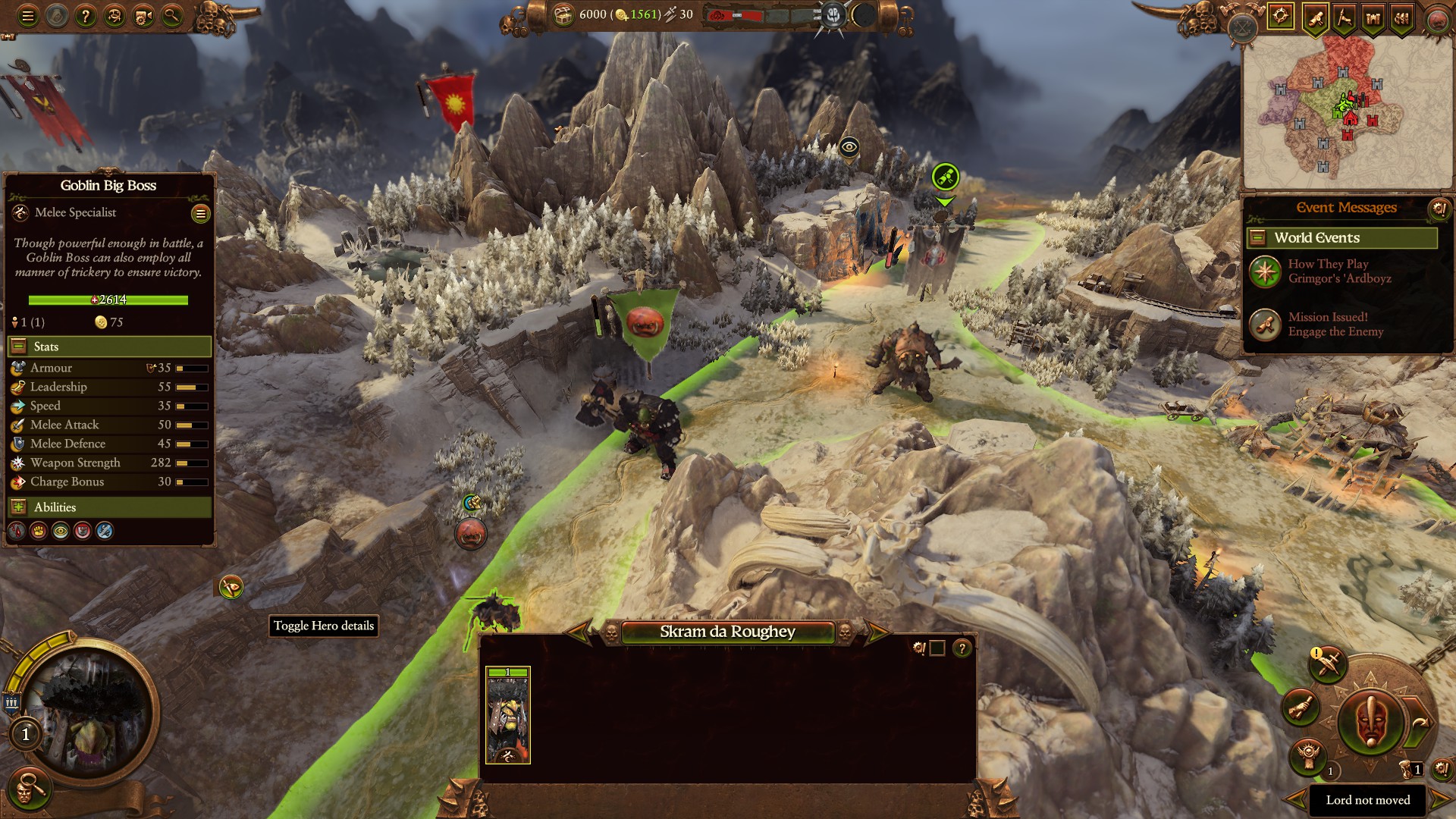 Toggle Hero Details UI Bug - Total War: WARHAMMER