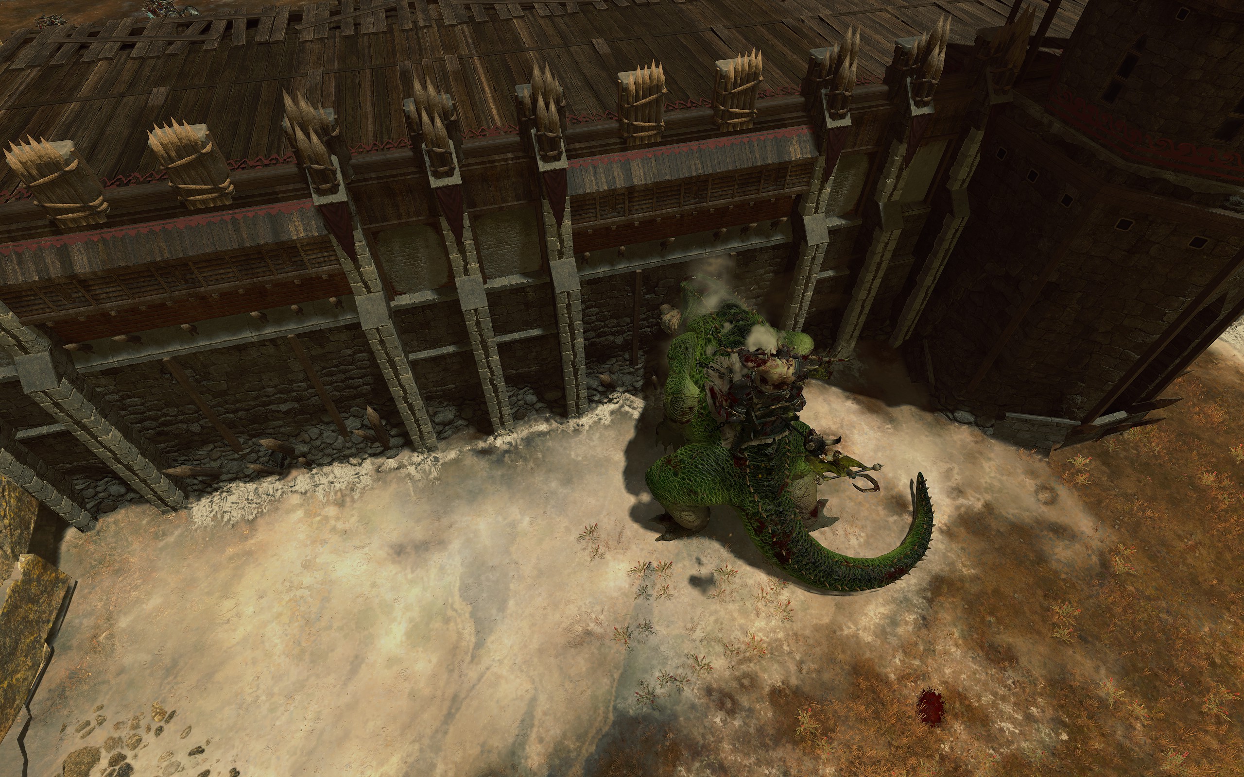 Bubebolos wall attack animation clips. - Total War: Warhammer