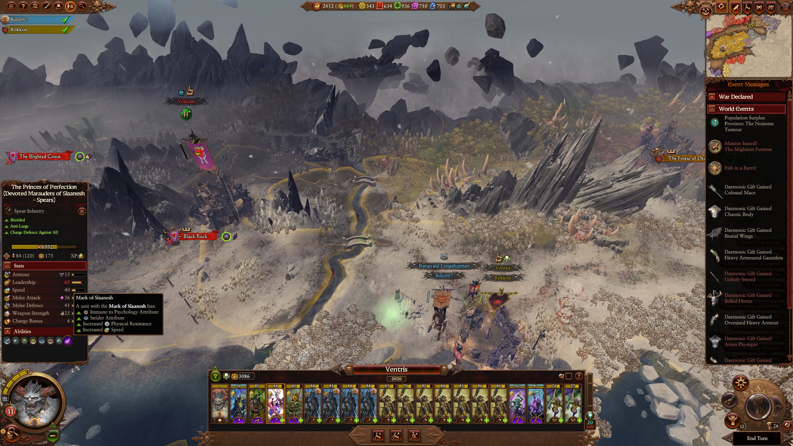 [KNOWN] "Princes of Perfection (Devoted Marauders of Slaanesh - Spears ...