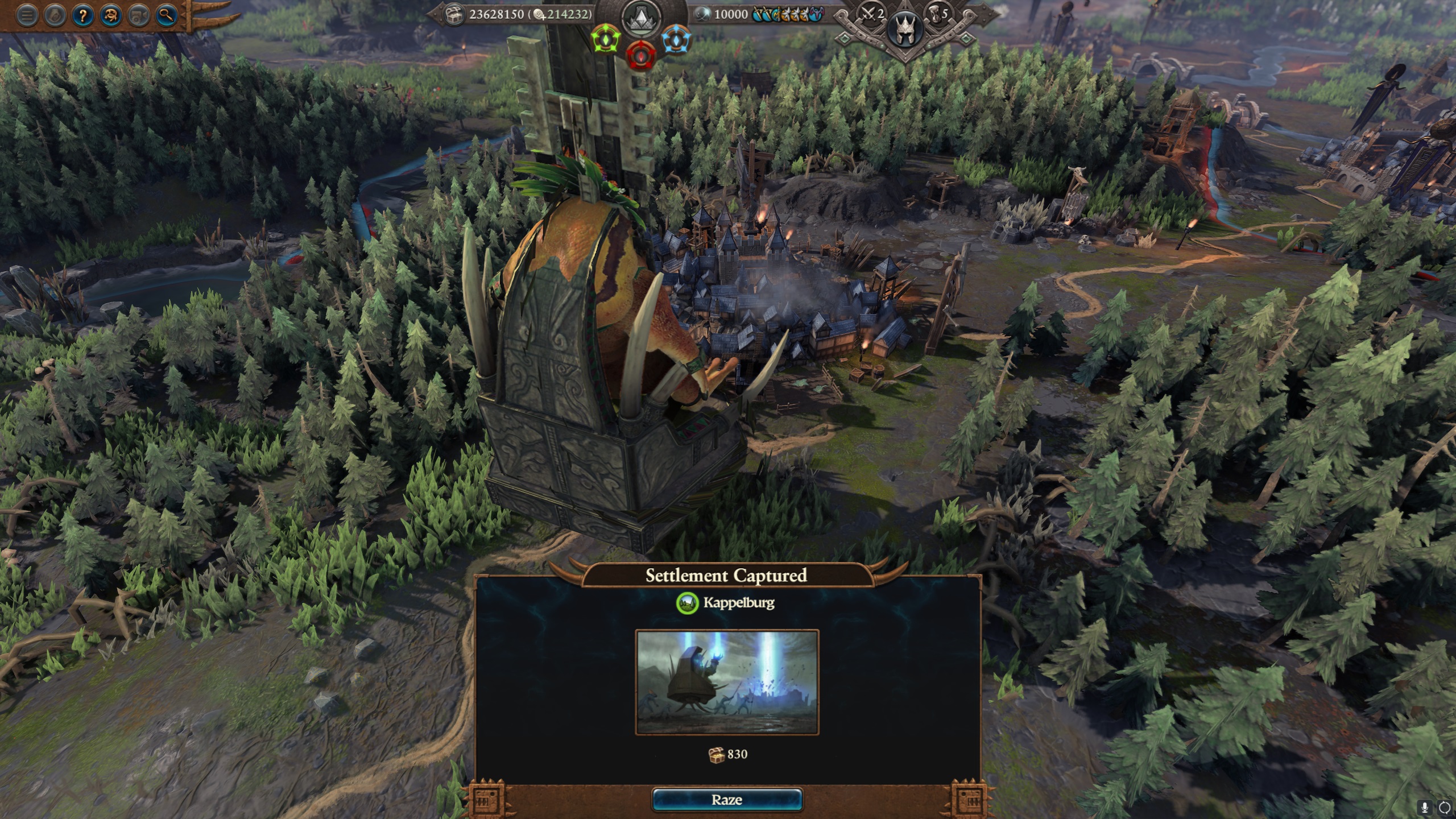 Nakai cannot create temples in cities within Talabecland - Total War ...