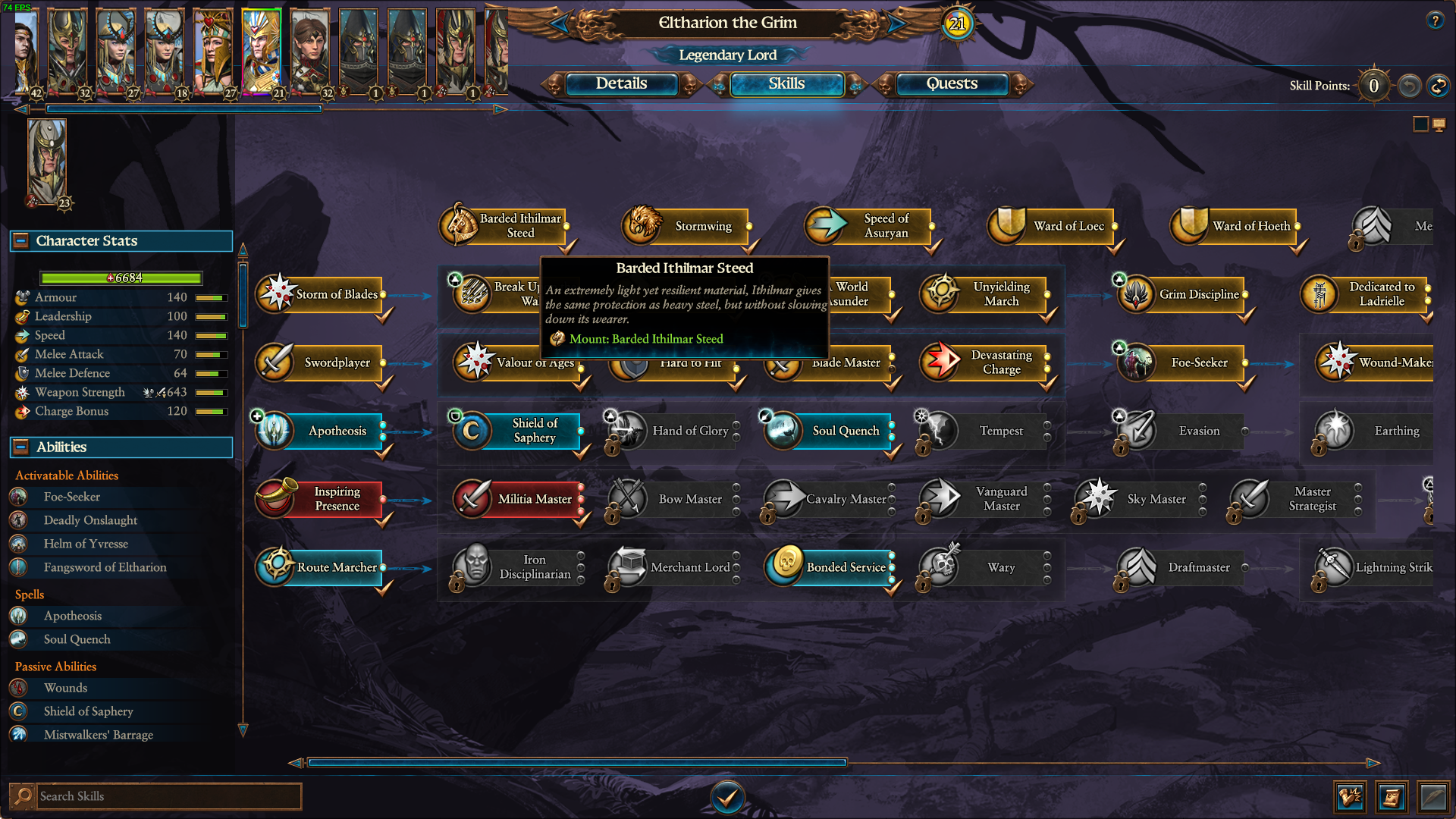 High Elf' Legendary lords mount bug - Total War: WARHAMMER