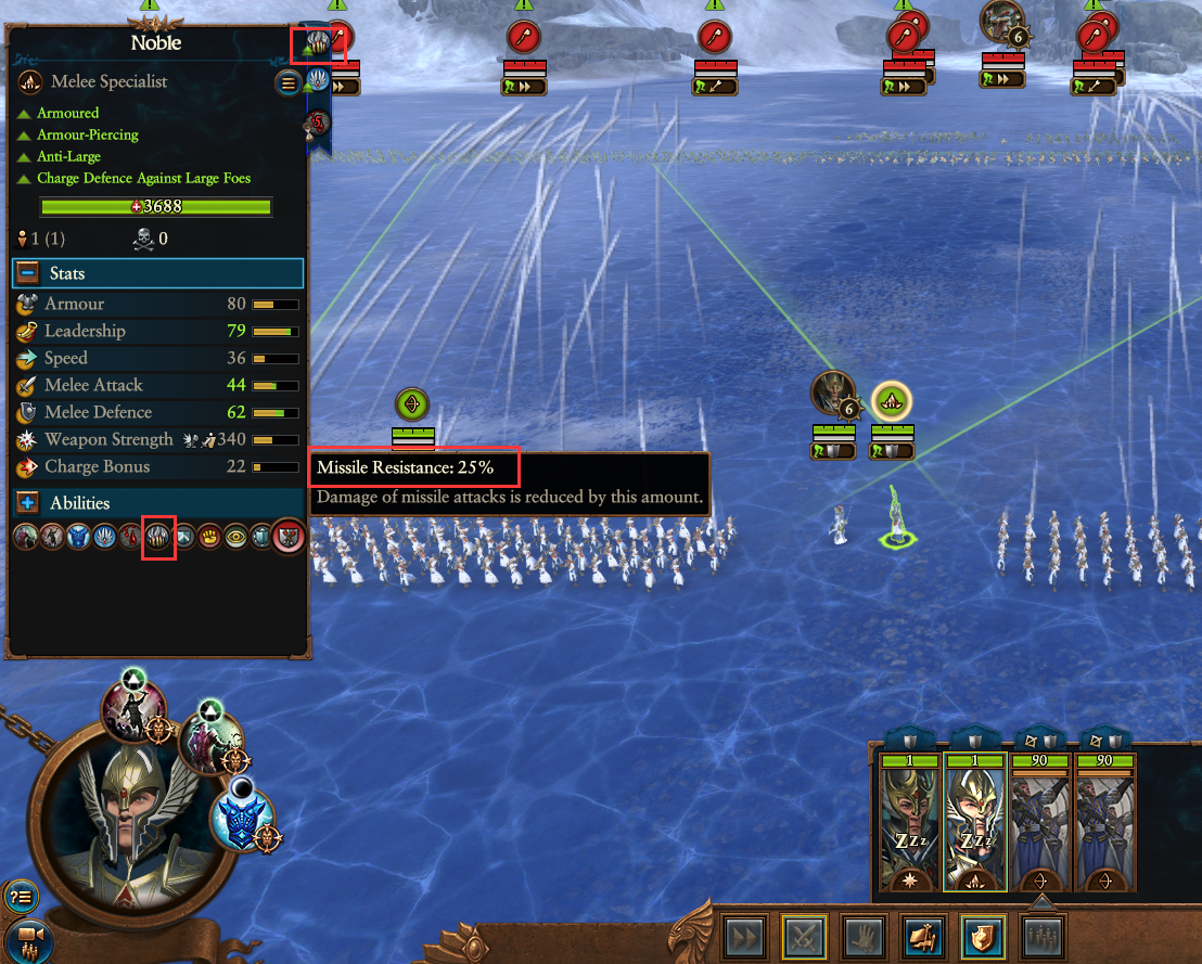 High Elves item ability: Sacred Incense cannot affect ally units - Total War: Warhammer