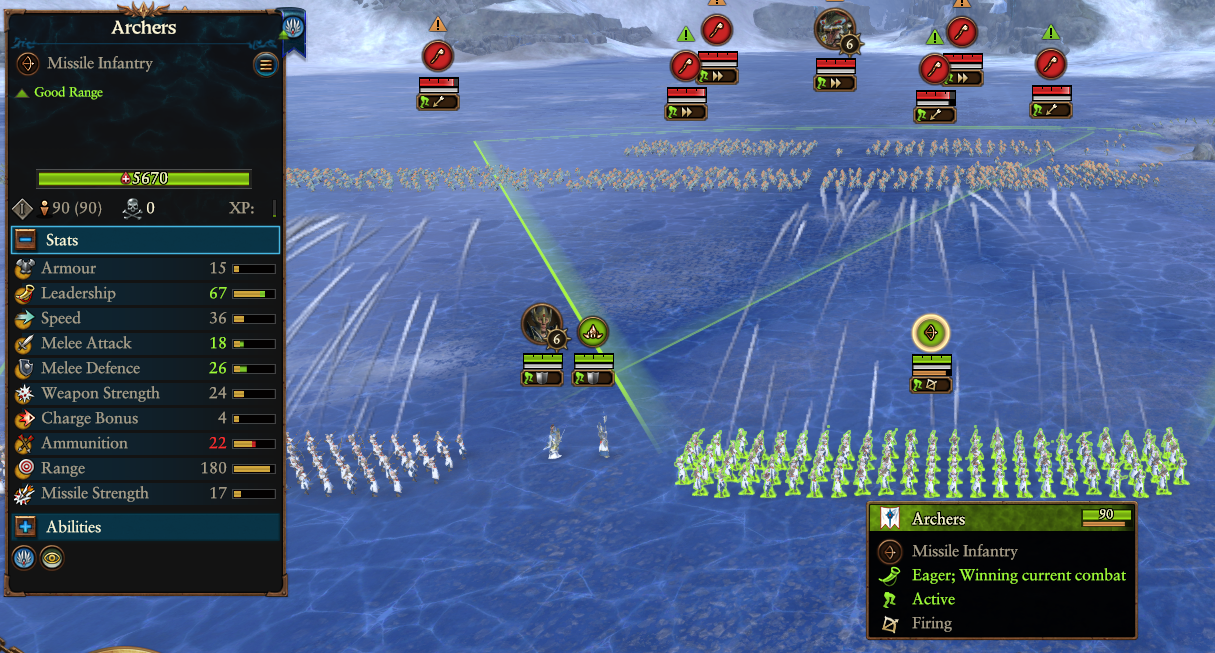 High Elves item ability: Sacred Incense cannot affect ally units - Total War: Warhammer