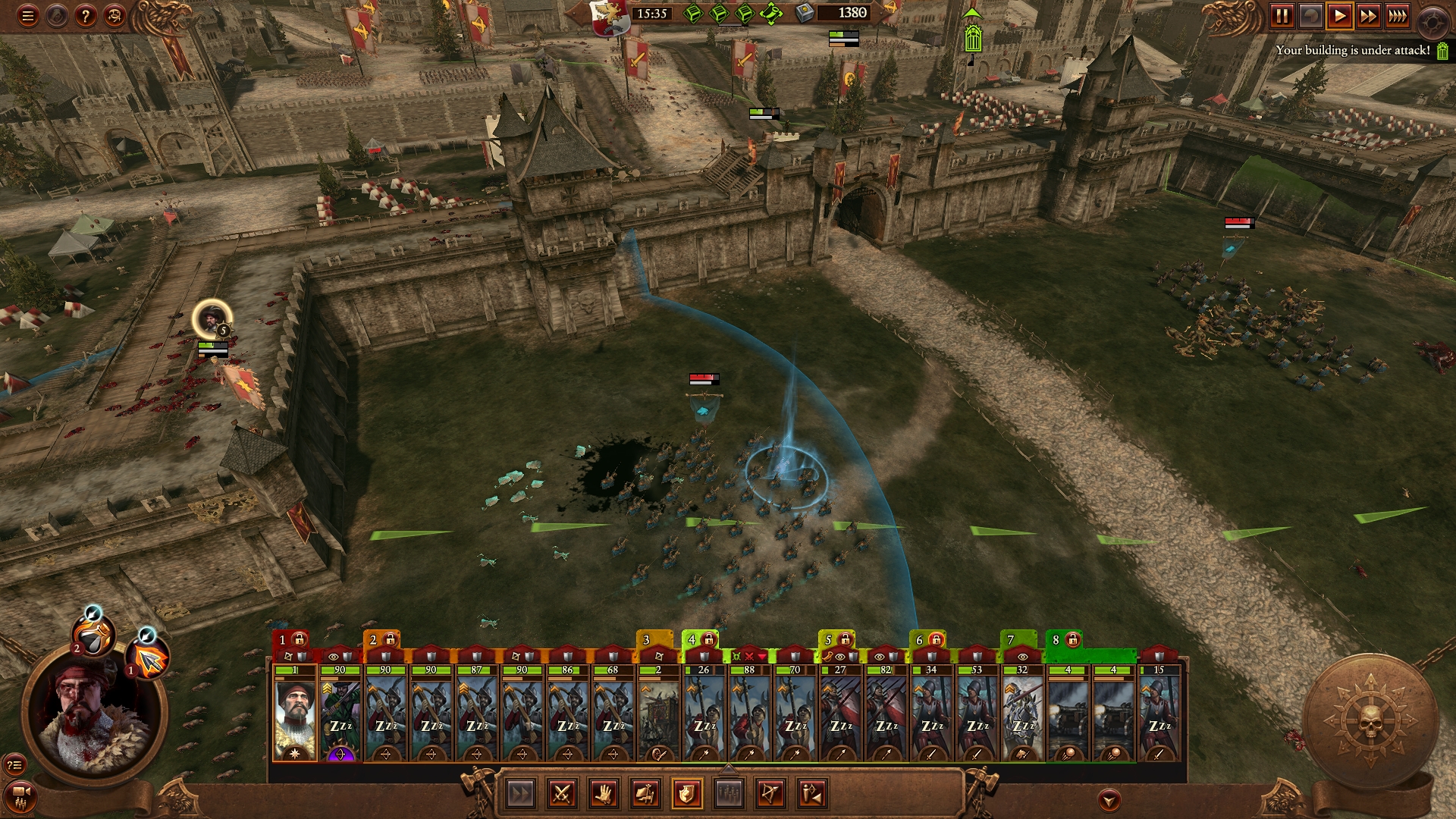 Huntsman General Abilities Still Broken on Walls - Total War: WARHAMMER