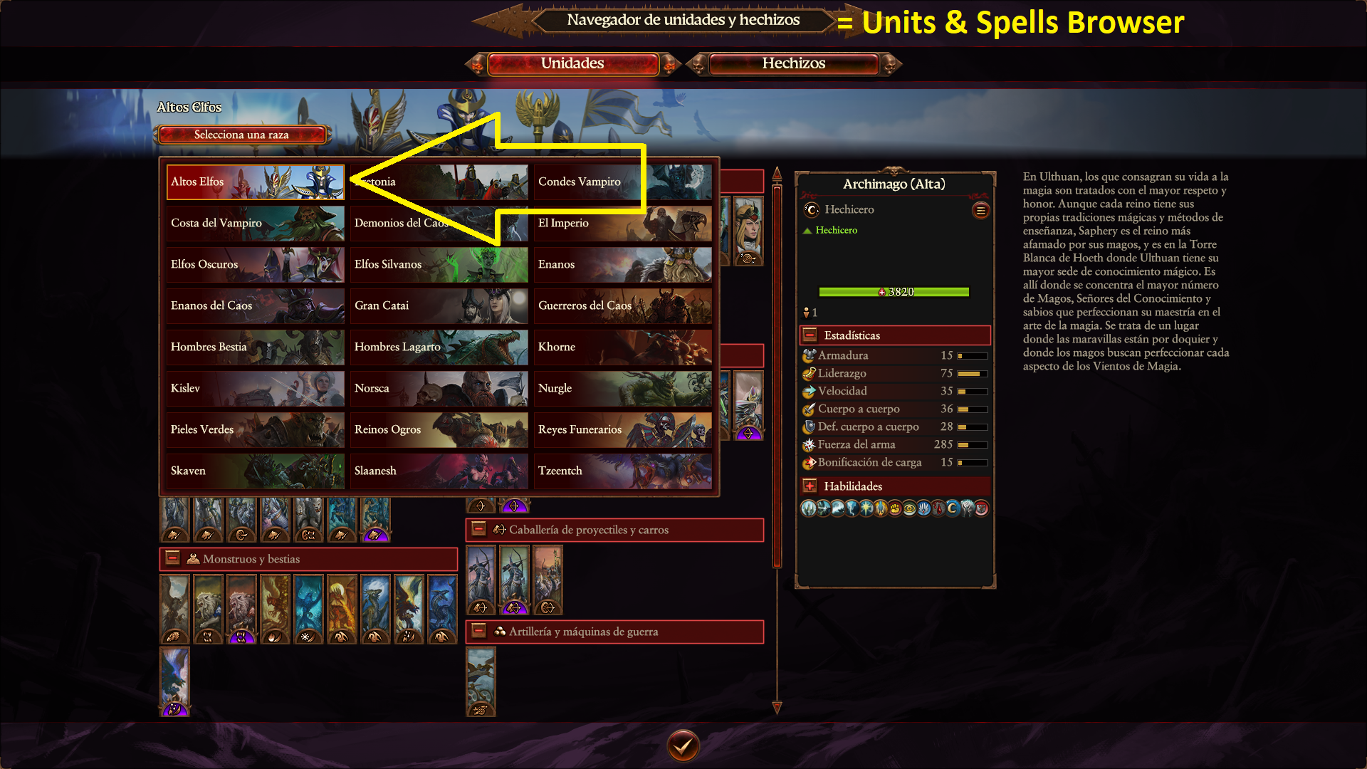 Spanish bug - Total War: Warhammer