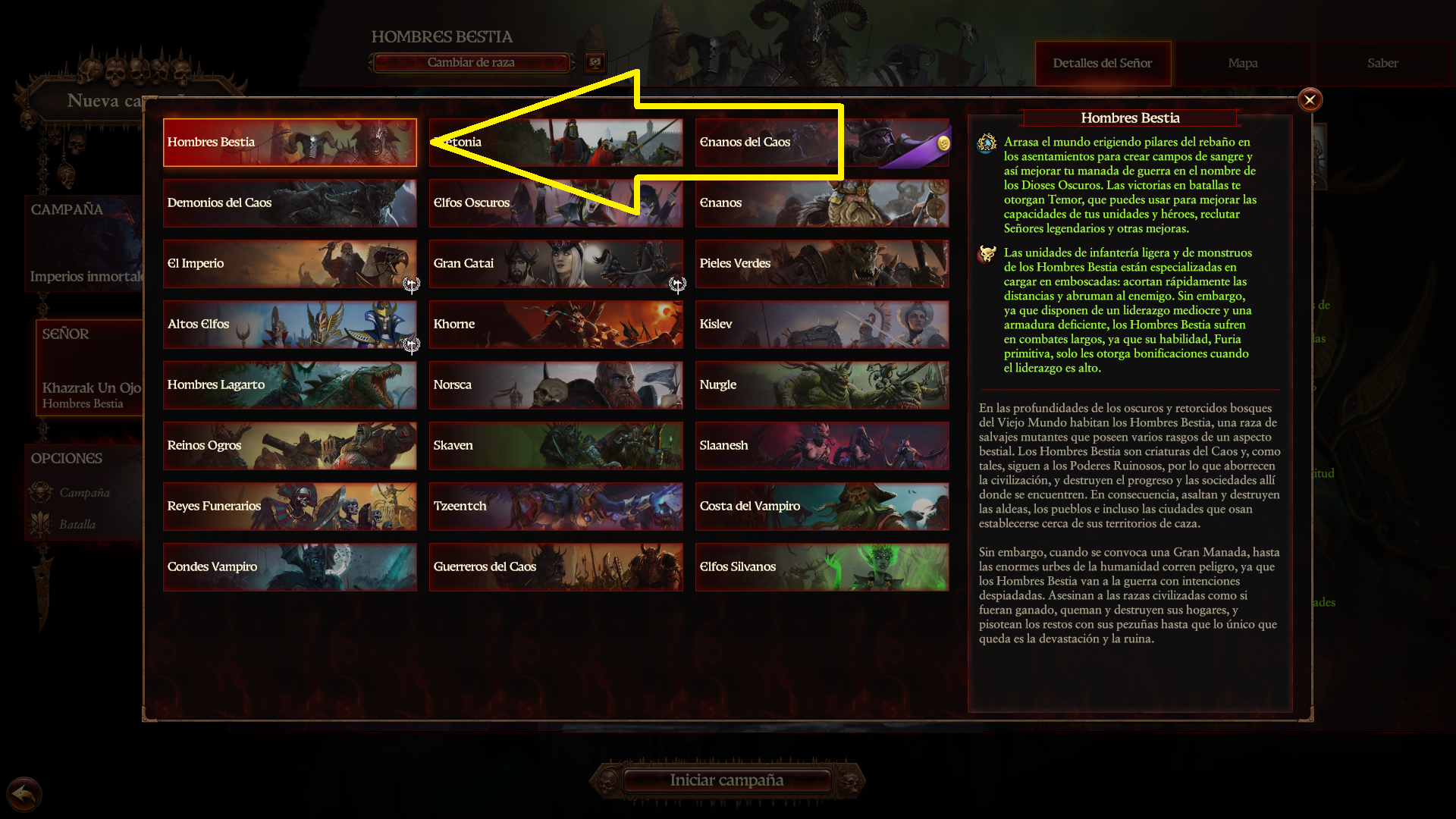 Spanish bug - Total War: WARHAMMER