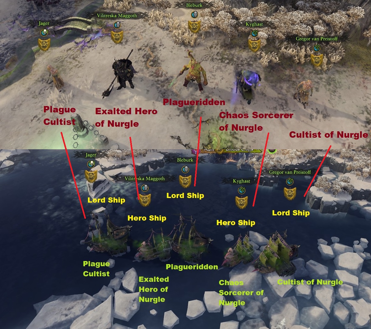 Nurgle Shipping Model Bug - Total War: Warhammer