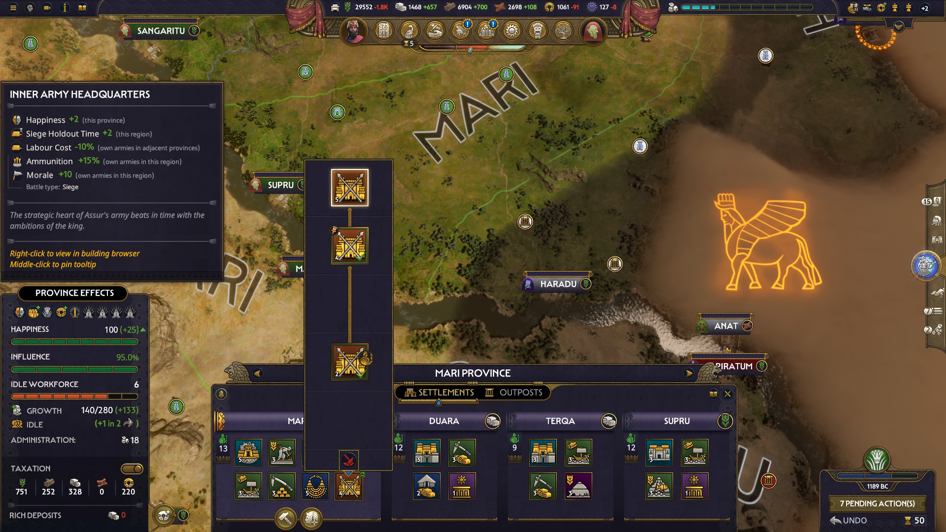 Hanigalbat higher tier garrison buildings missing units - Total War ...