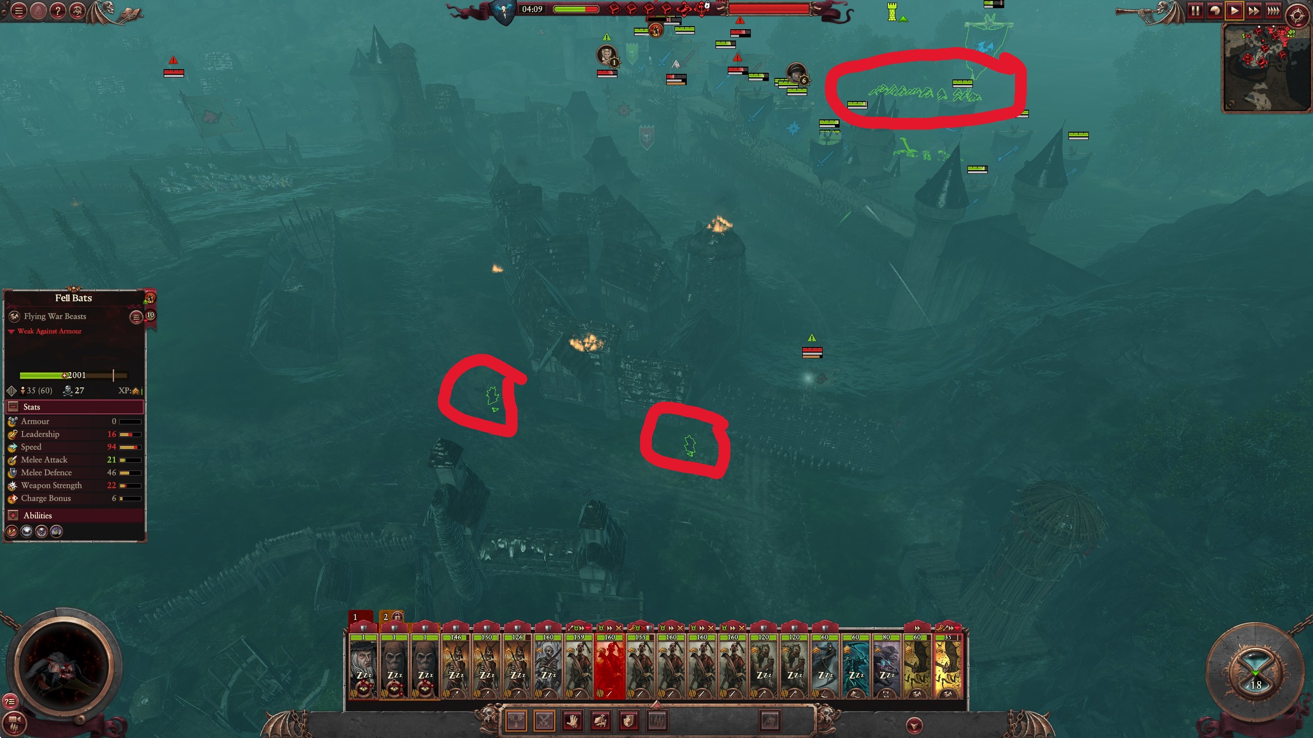 Flying Unit Siege Battle Pathing - Total War: WARHAMMER