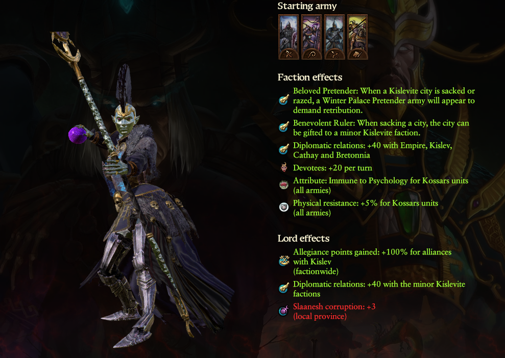 They kind of confirmed the free LL will be for Slaanesh - Total War ...